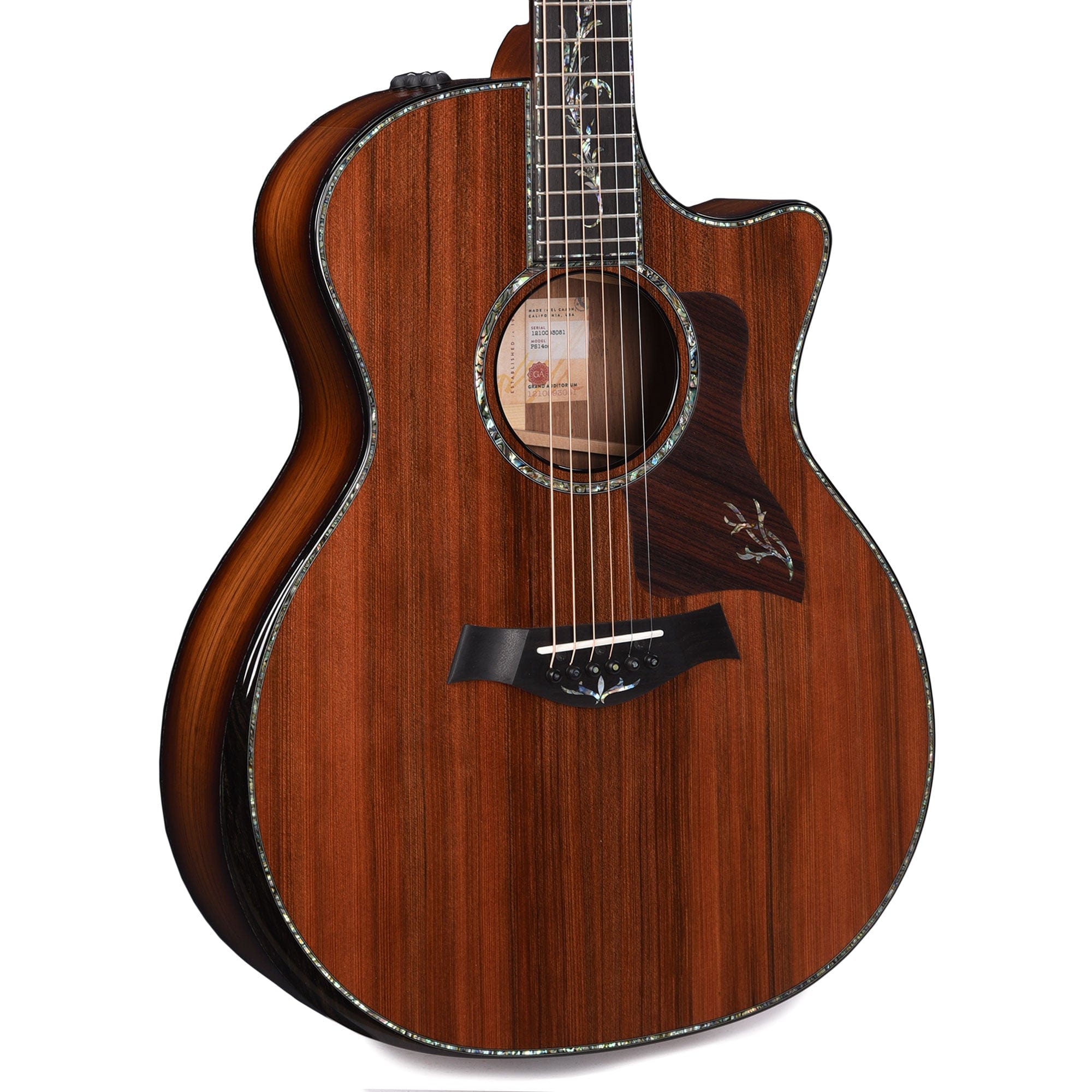 Taylor PS14ce Grand Auditorium Sinker Redwood/Honduran Rosewood Shaded ...