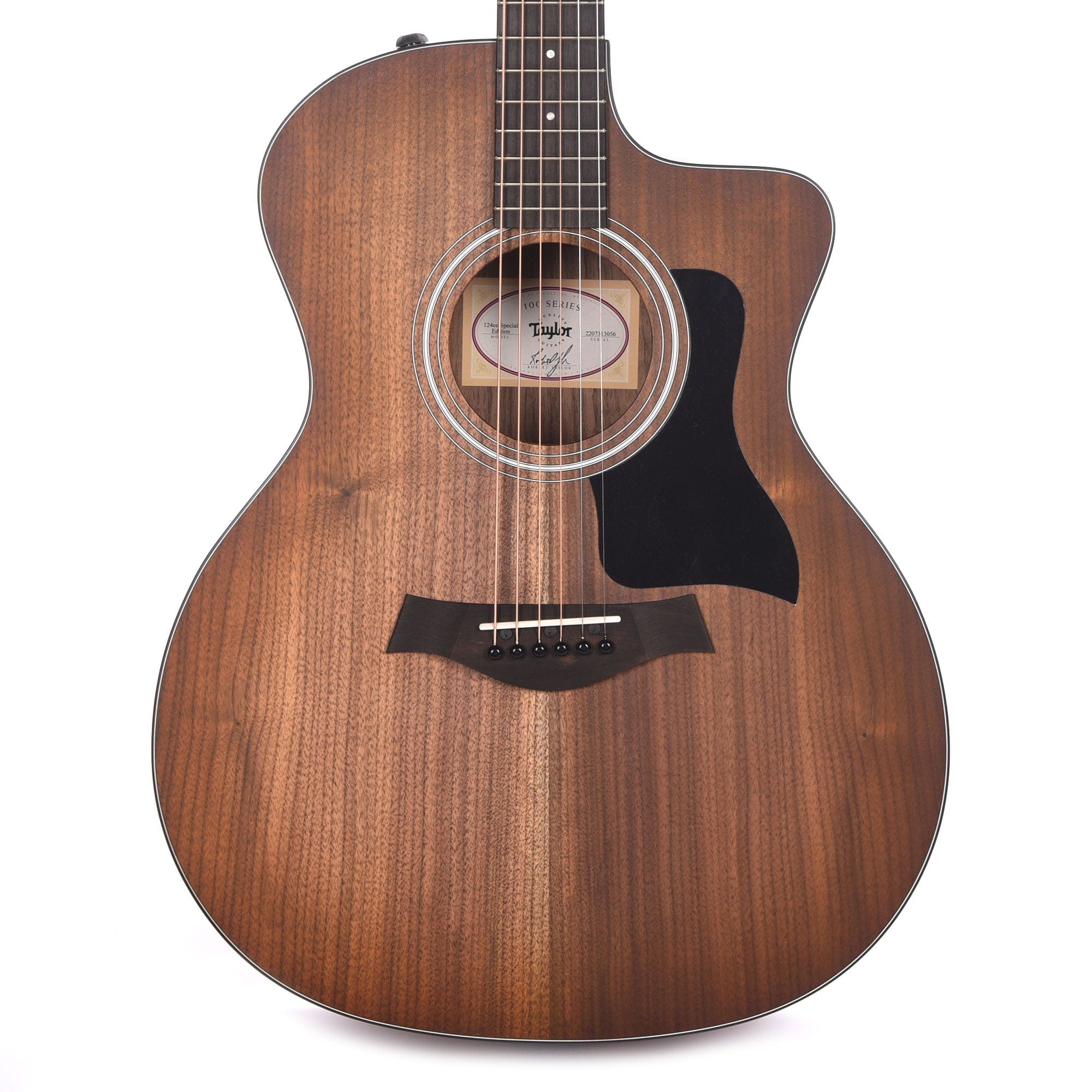 Taylor Special Edition 124ce Grand Auditorium Walnut Shaded Edgeburst ...