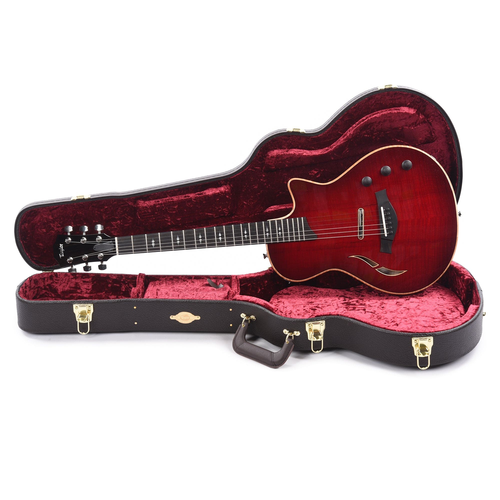 Taylor T5z Pro Figured Big Leaf Maple Cayenne Red – Chicago Music Exchange