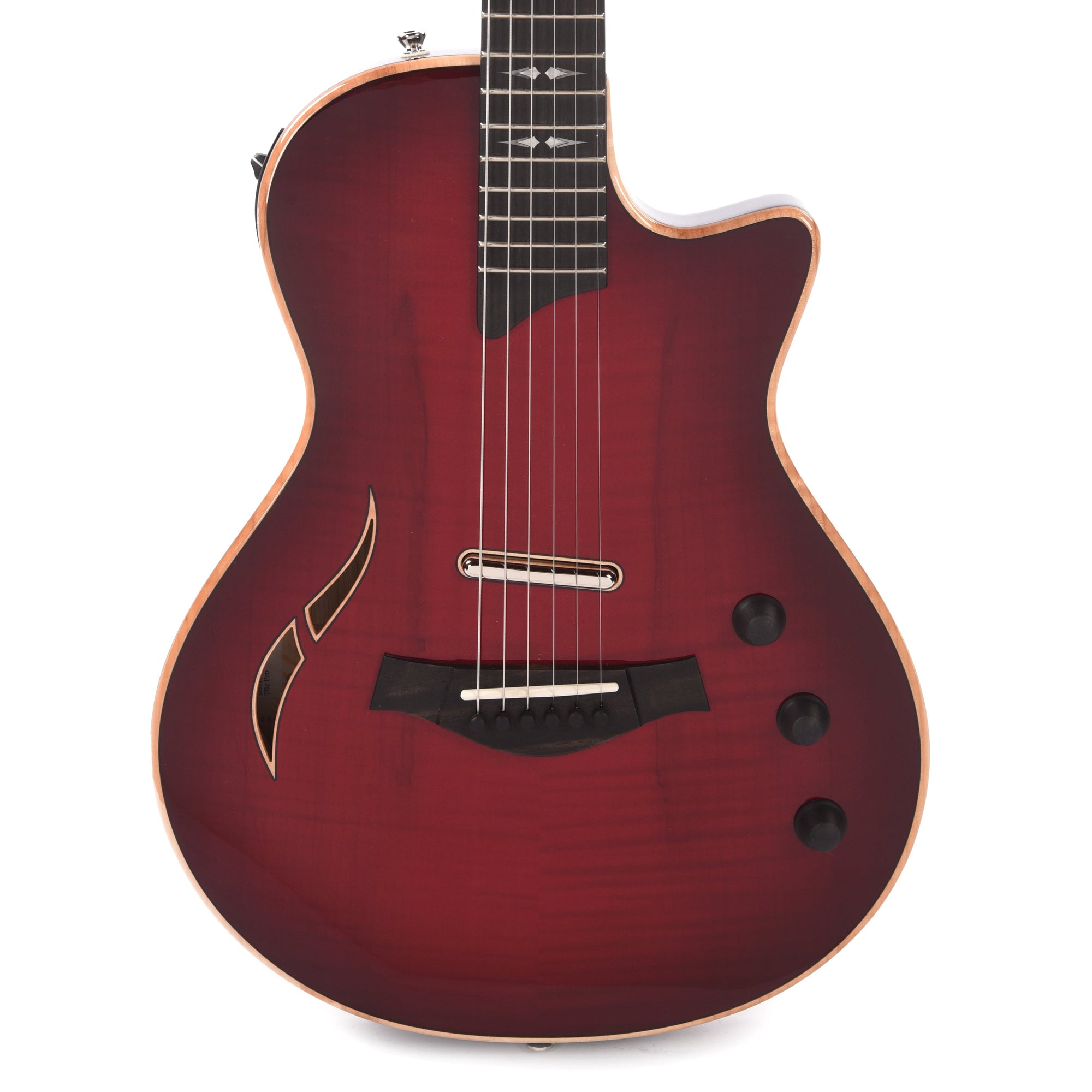 Taylor T5z Pro Figured Big Leaf Maple Cayenne Red – Chicago Music Exchange