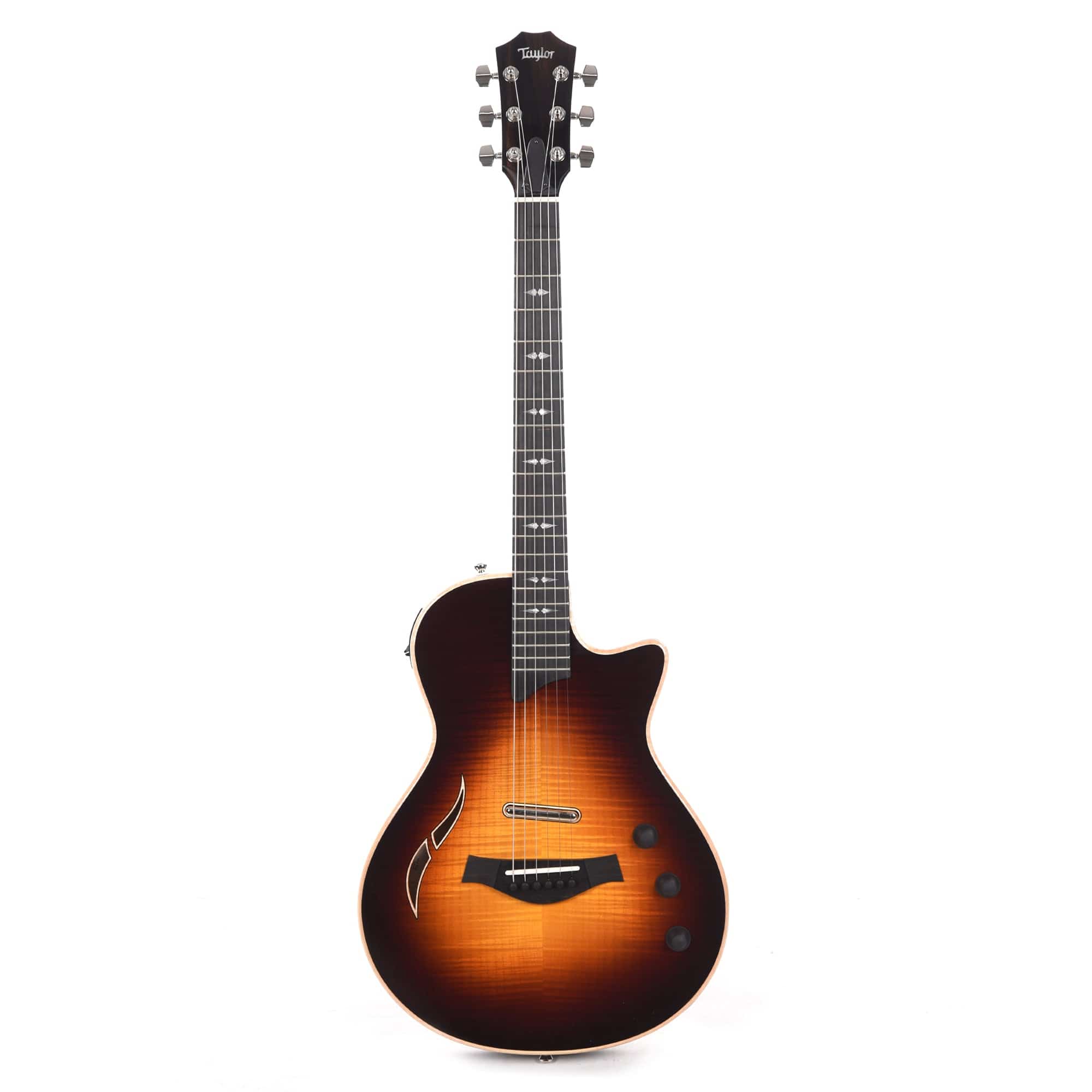 Taylor T5z Pro Figured Big Leaf Maple Dark Tobacco Sunburst – Chicago ...