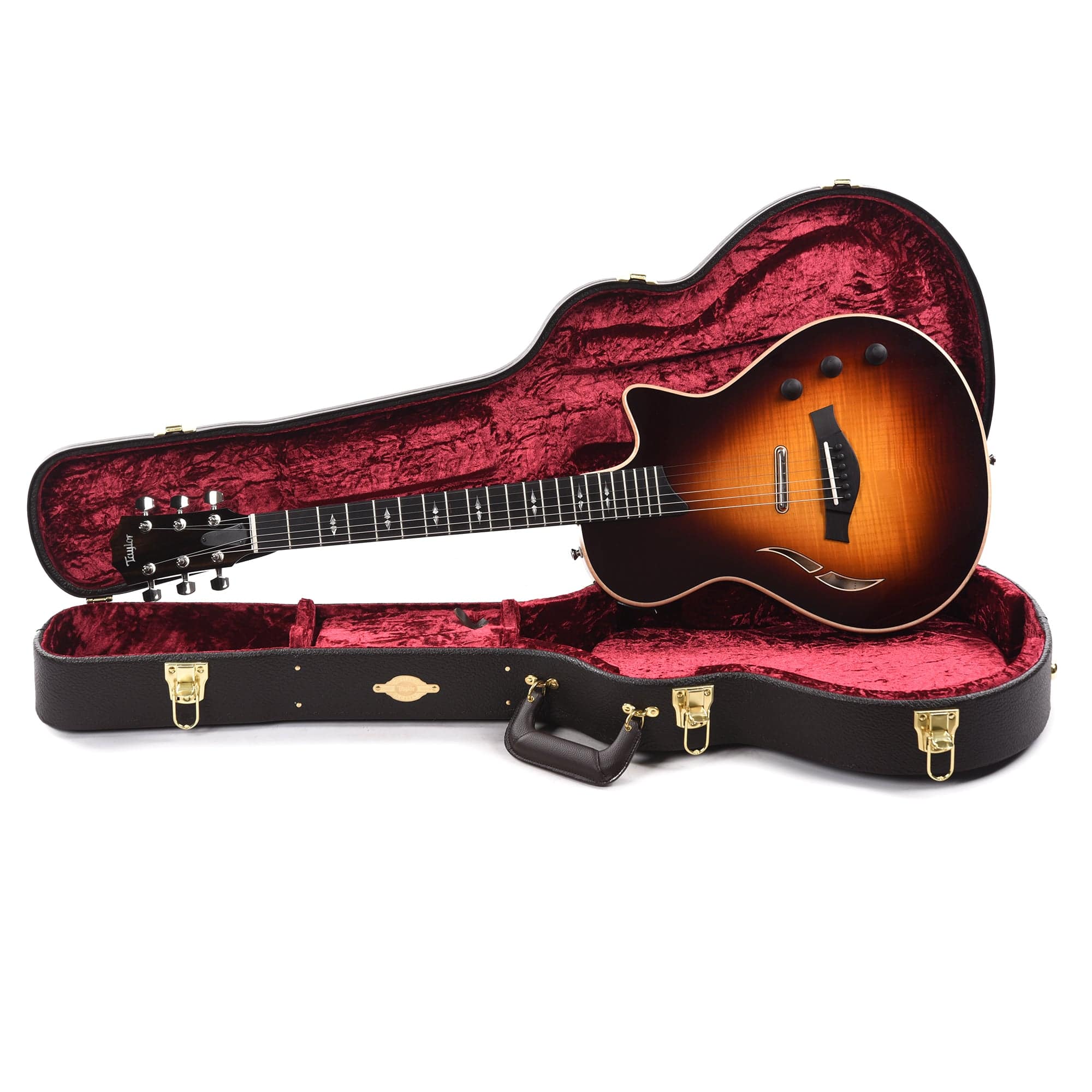 Taylor T5z Pro Figured Big Leaf Maple Dark Tobacco Sunburst – Chicago ...