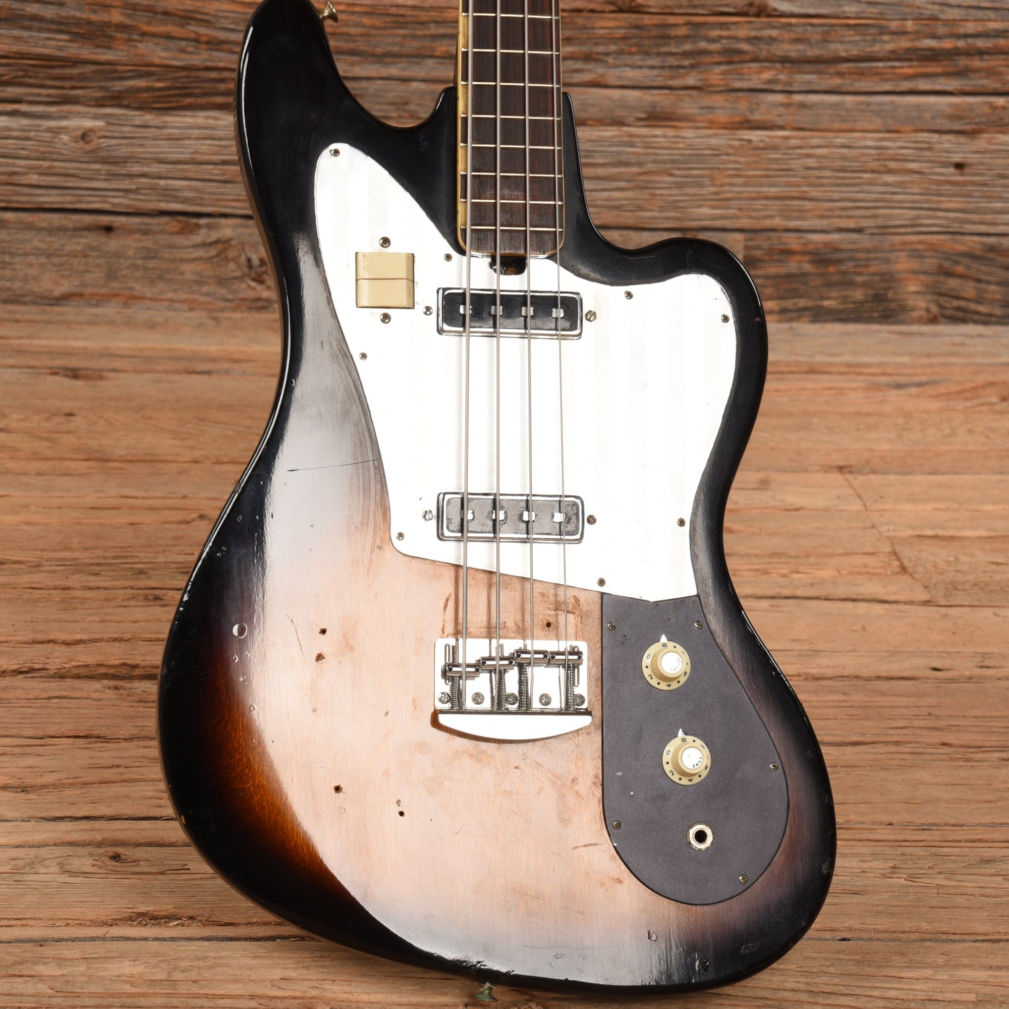 Teisco EB-200 Sunburst 1960s – Chicago Music Exchange