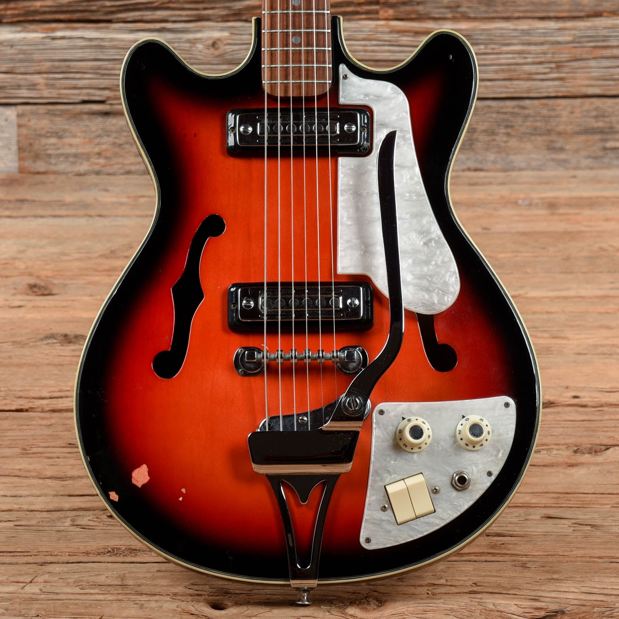 Teisco EP-8T Sunburst 1960s – Chicago Music Exchange