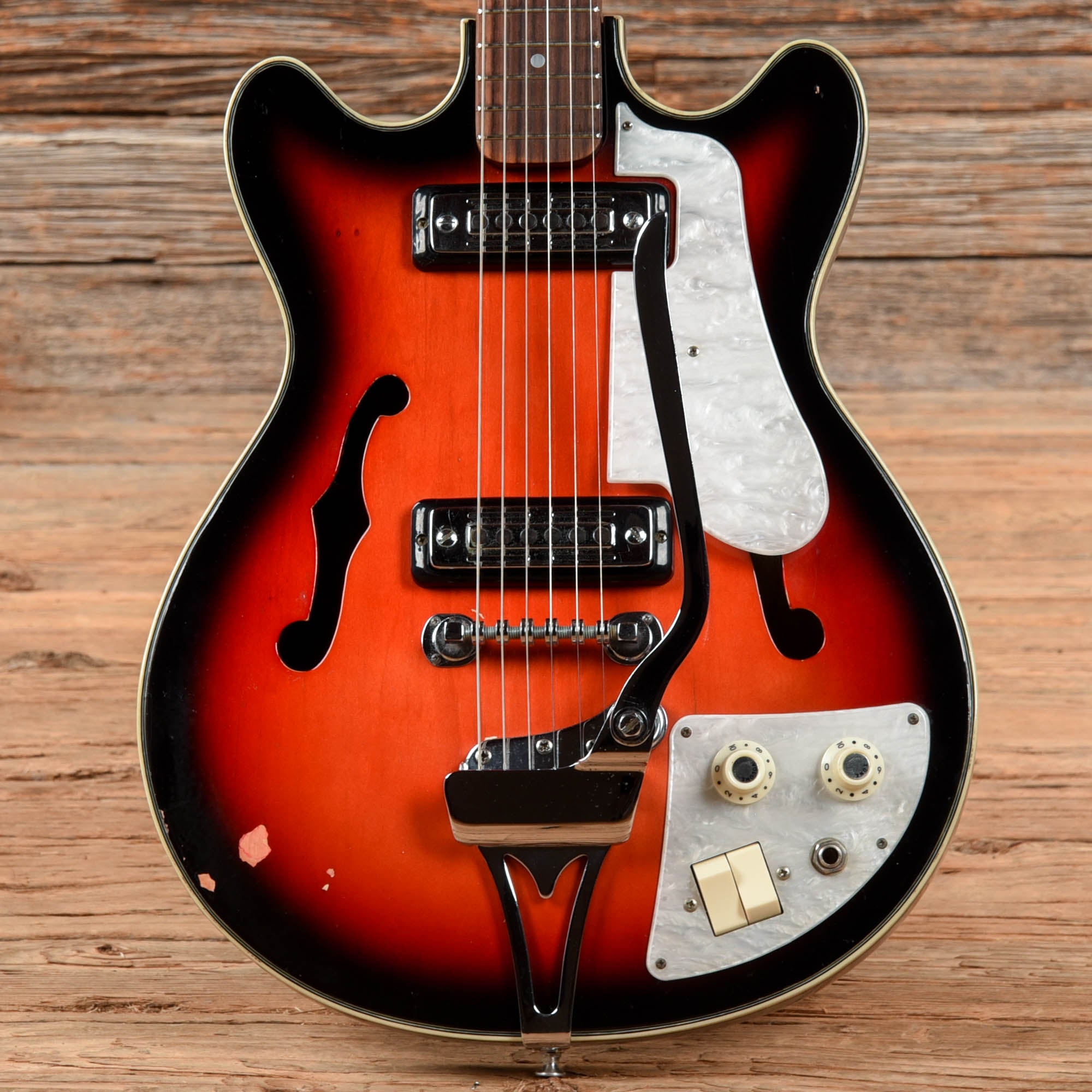 Teisco EP-8T Sunburst 1960s – Chicago Music Exchange