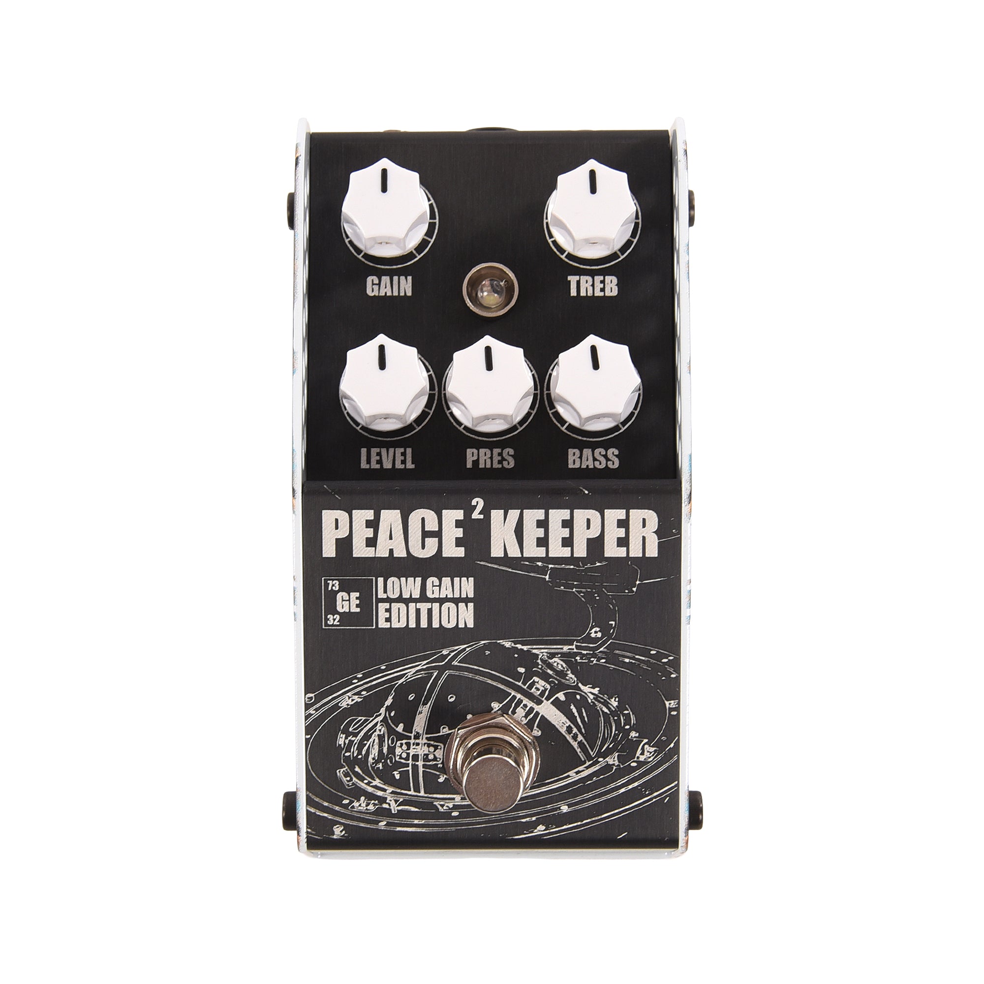 Thorpy FX PeaceKeeper Squared GE Low Gain Edition Overdrive Pedal ...