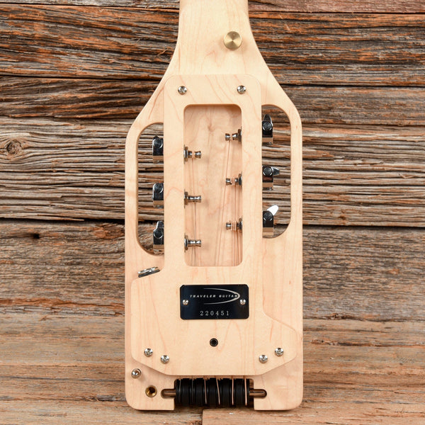Traveler Pro-Series Acoustic/Electric Travel Guitar Natural – Chicago ...