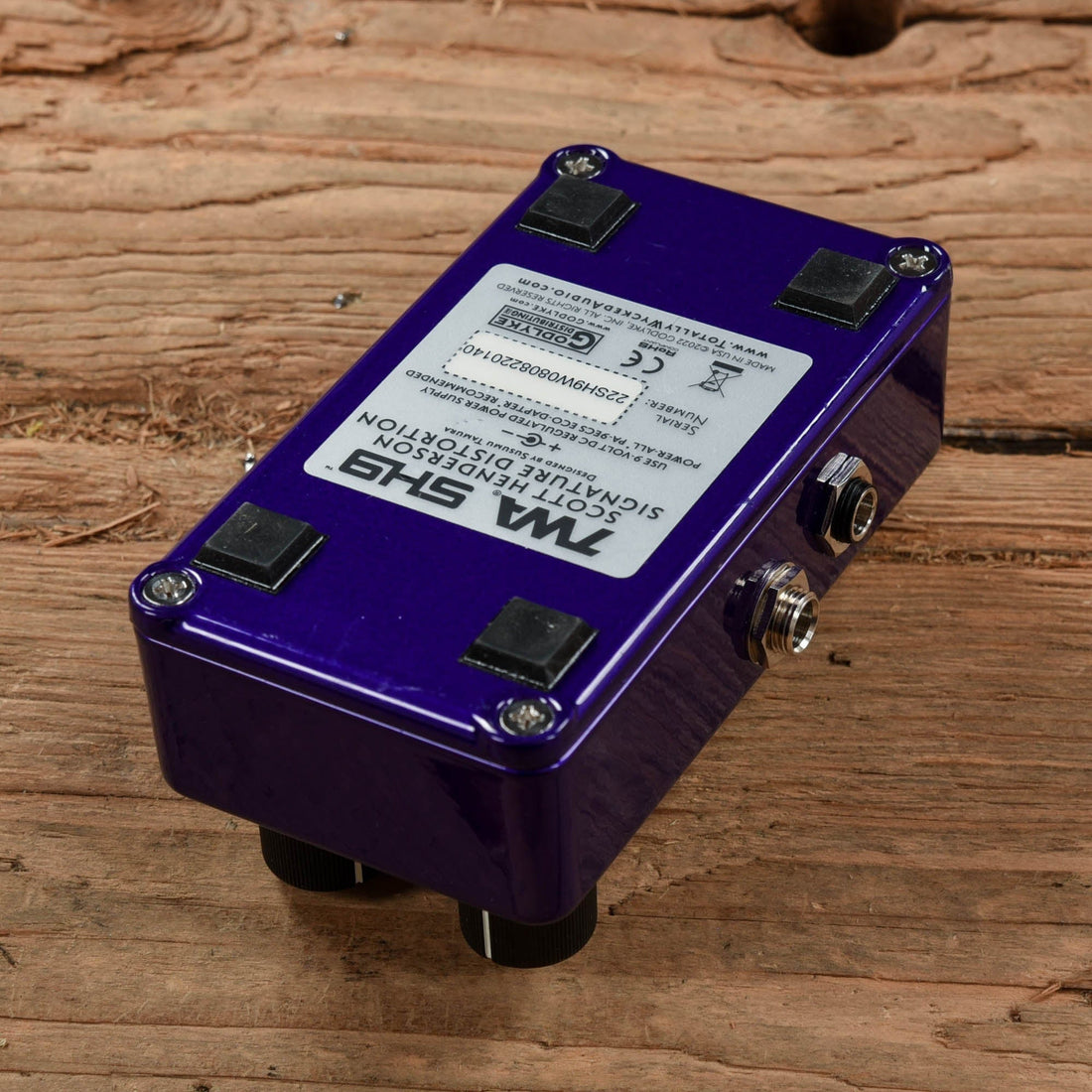 TWA SH9 Scott Henderson Signature Distortion Pedal – Chicago Music Exchange