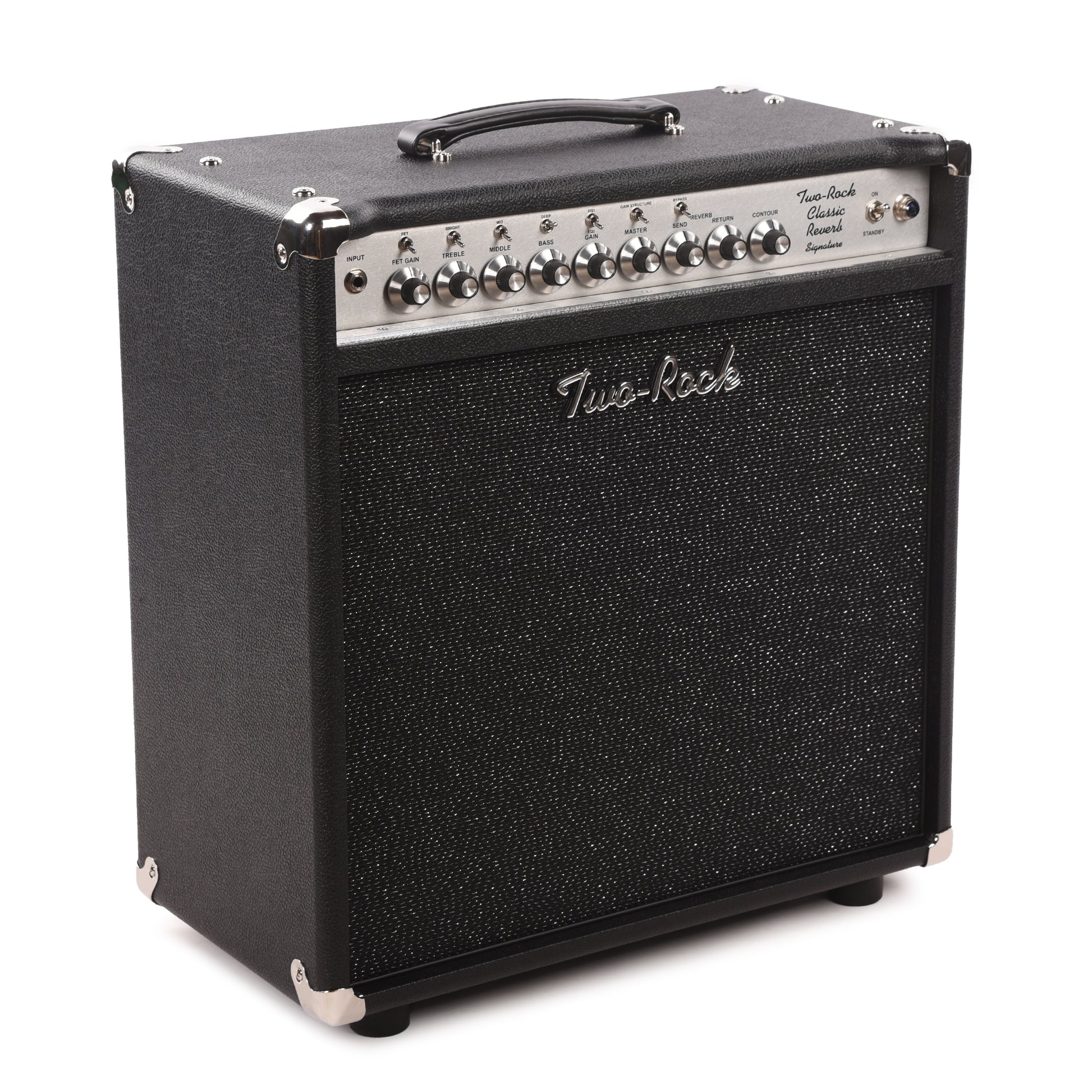 Two Rock Classic Reverb Signature 40/20W 1x12 Combo w/ Black Bronco To ...