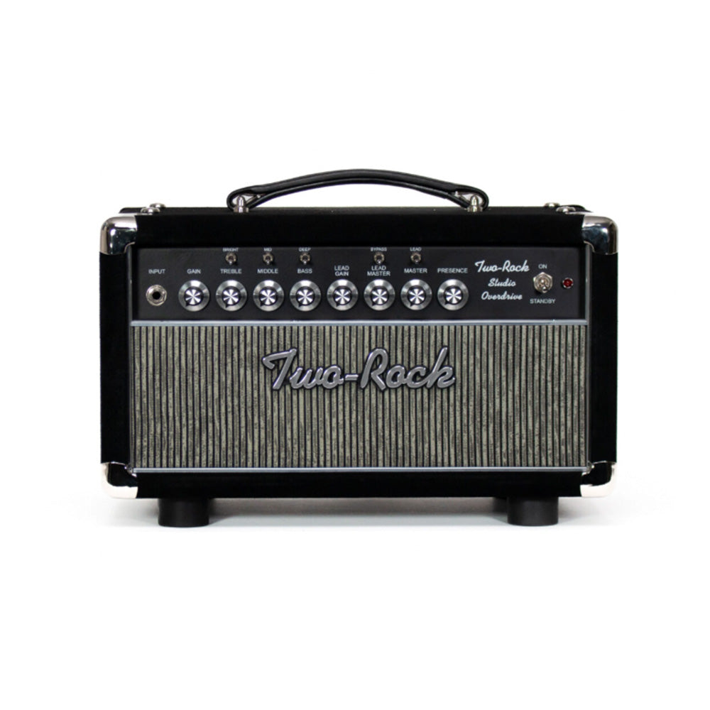 Two Rock Studio Overdrive 35w 2-Channel Tube Amp Head Black Suede w/ G ...