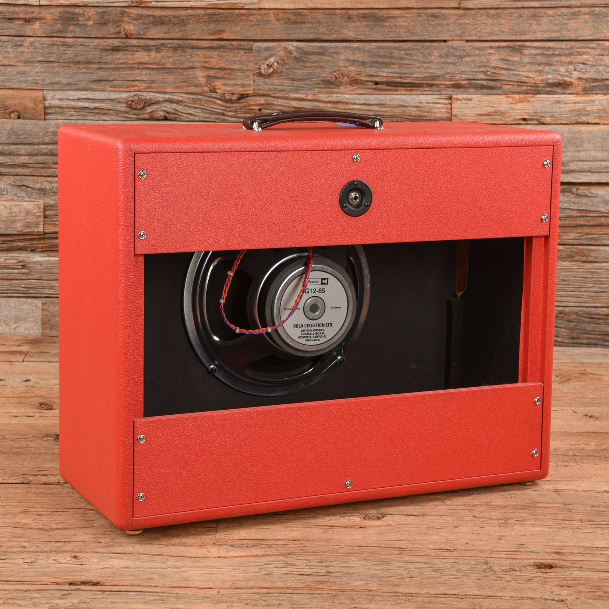 Unbranded Oversized 1x12 Cab Red – Chicago Music Exchange