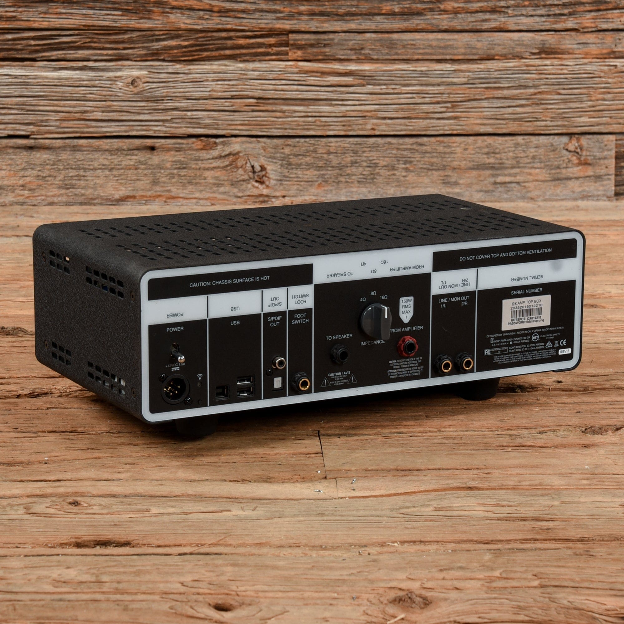 Universal Audio Ox-Box – Chicago Music Exchange