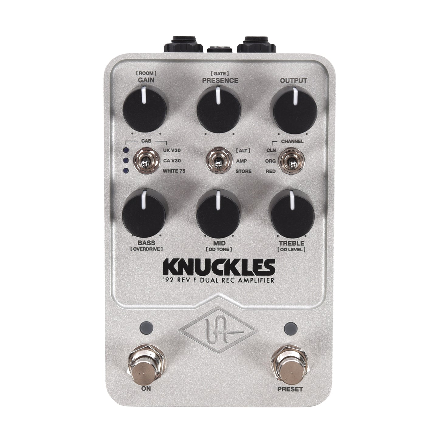 Universal Audio Knuckles '92 Rev F Dual Rec Amplifier Pedal – Chicago ...