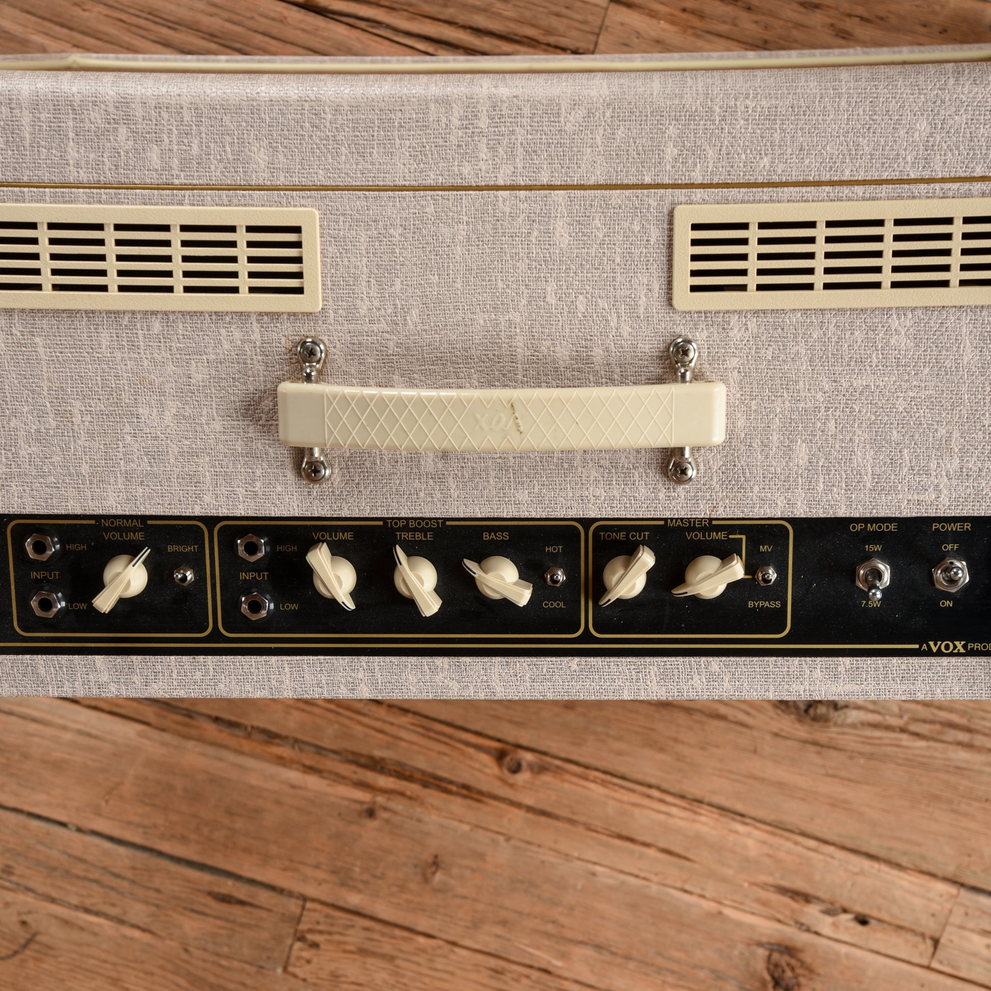 Vox AC15HW1X Hand-Wired 2-Channel 15-Watt 1x12" Blue Alnico Guitar Com ...
