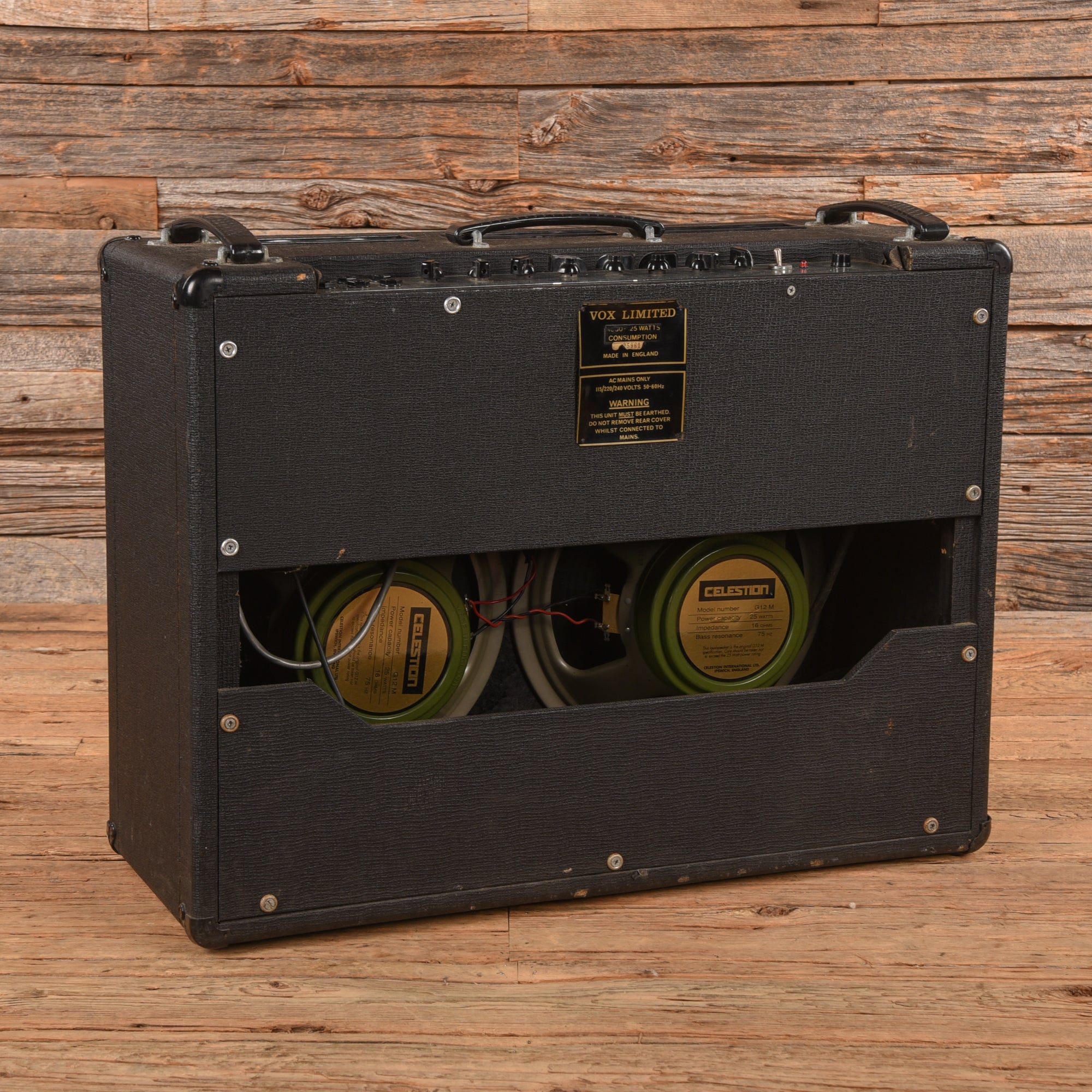 Vox AC30 Top Boost 30 Reverb 3-Channel 30-Watt 2x12" Guitar Combo Amp ...