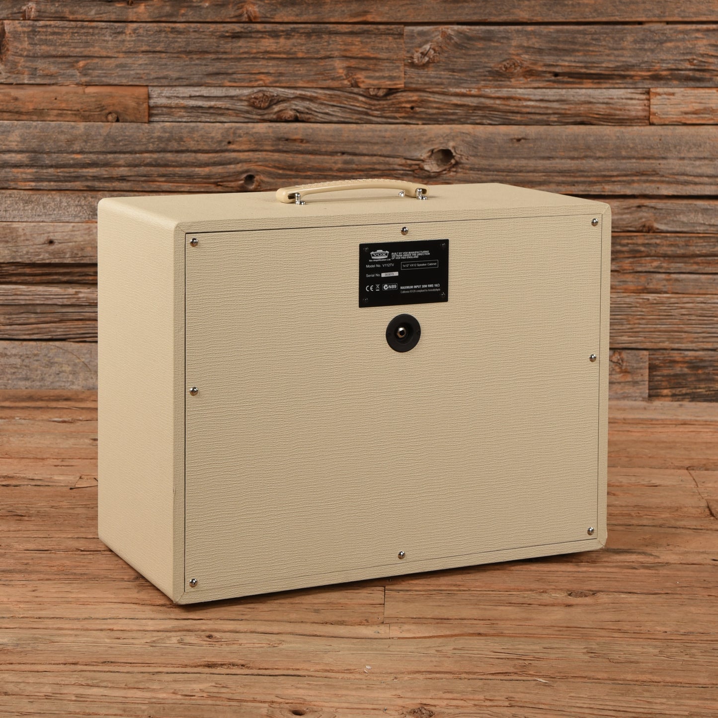 Vox V112TV 1x12" Guitar Speaker Cab – Chicago Music Exchange