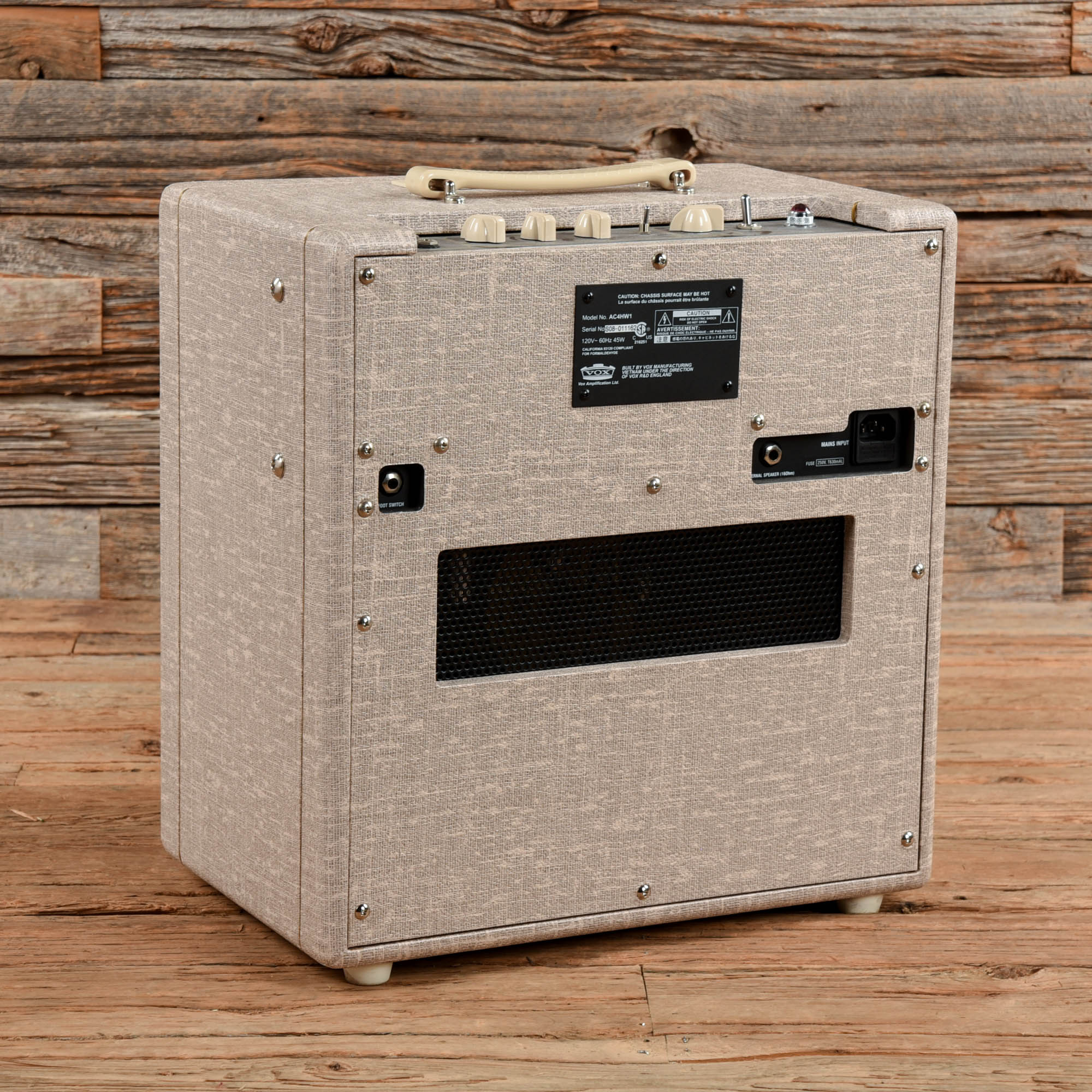 Vox AC4HW1 4-Watt 1x12" Guitar Combo Amp – Chicago Music Exchange