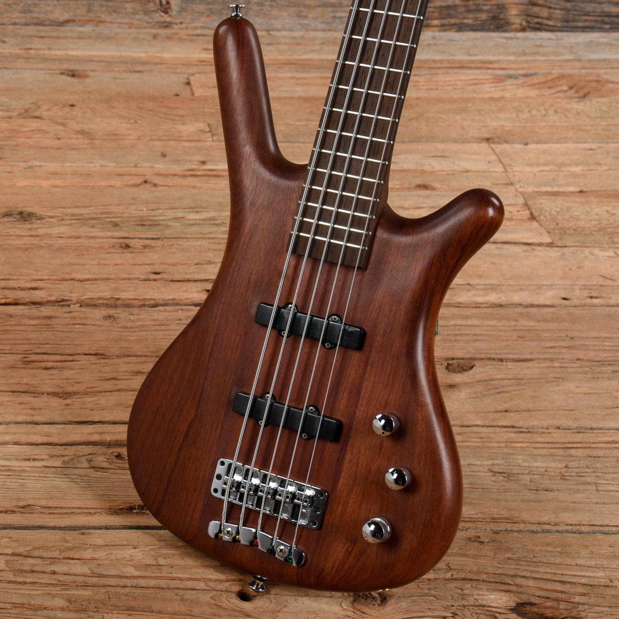 Warwick Corvette 5 Bubinga Natural – Chicago Music Exchange