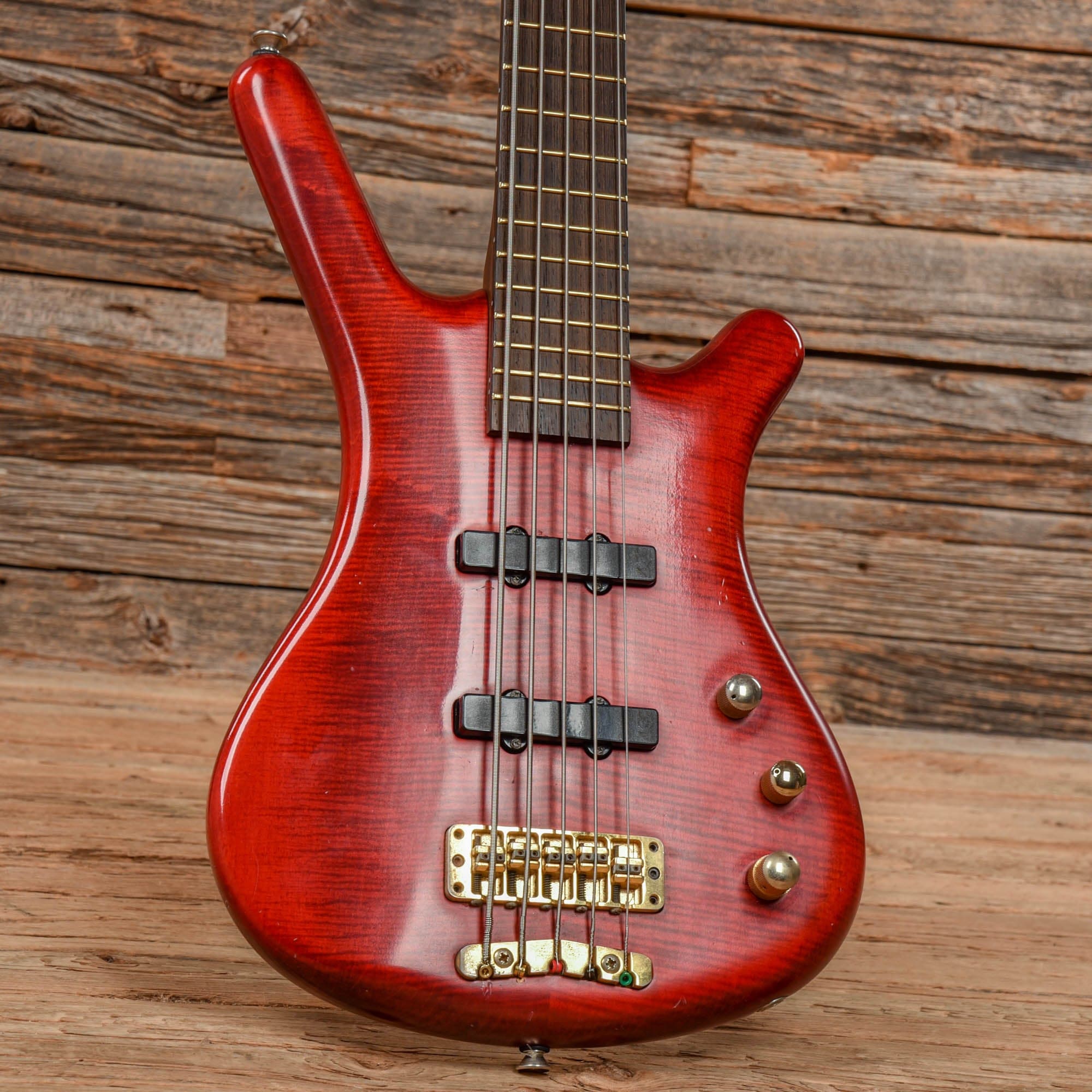 Warwick Corvette Proline 5 Red 2002 – Chicago Music Exchange