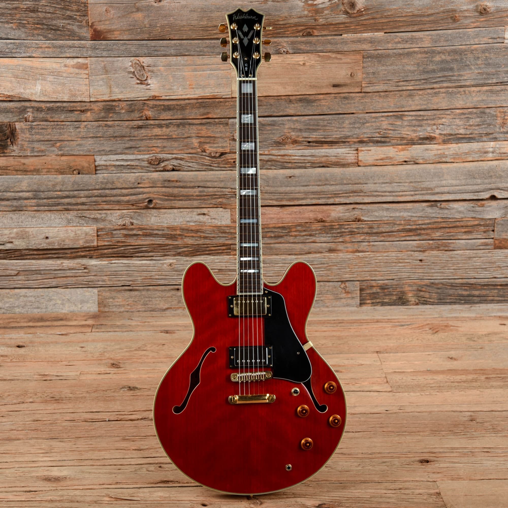 Washburn HB35 Cherry 1989 – Chicago Music Exchange