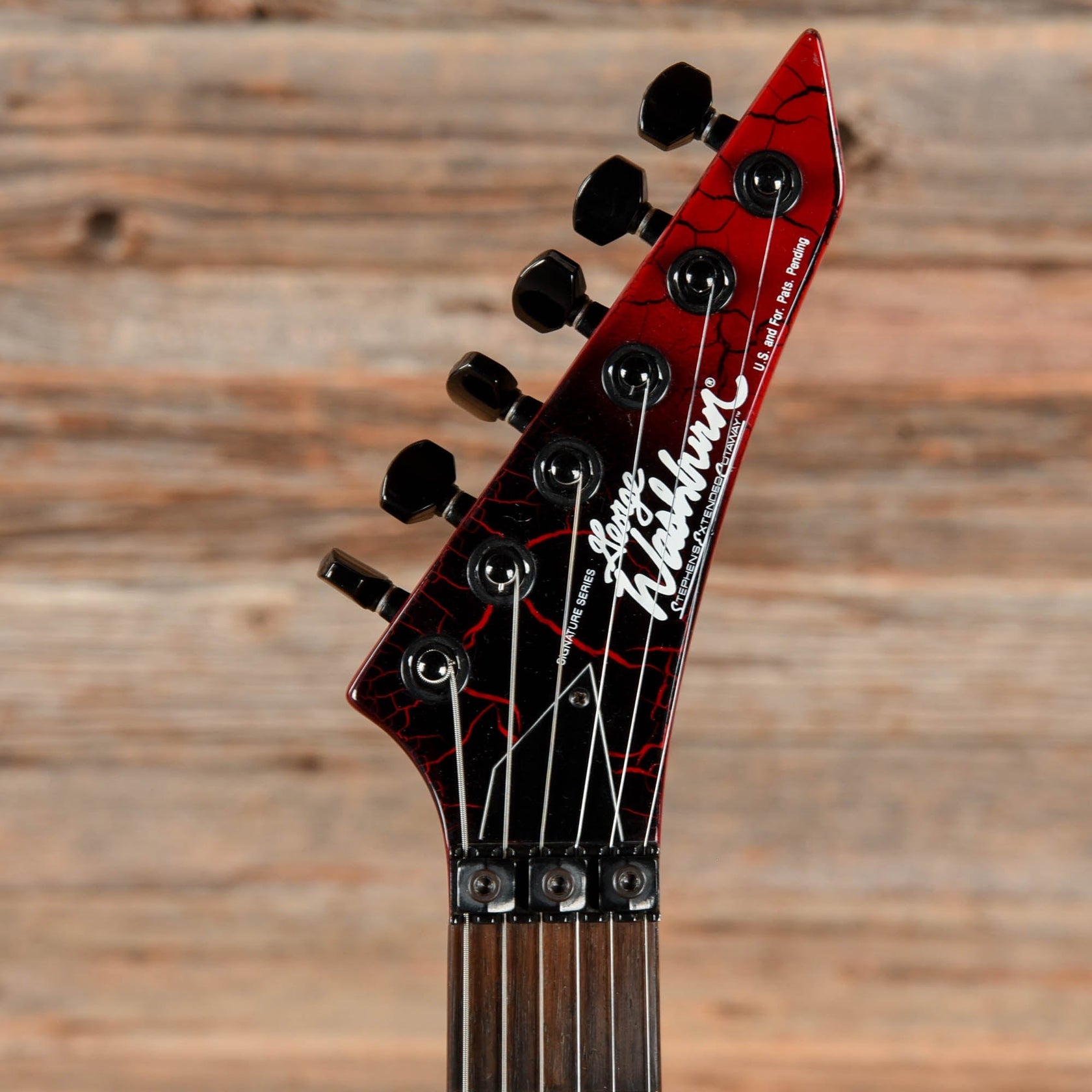 Washburn EC29 Red Crackle 1987 – Chicago Music Exchange