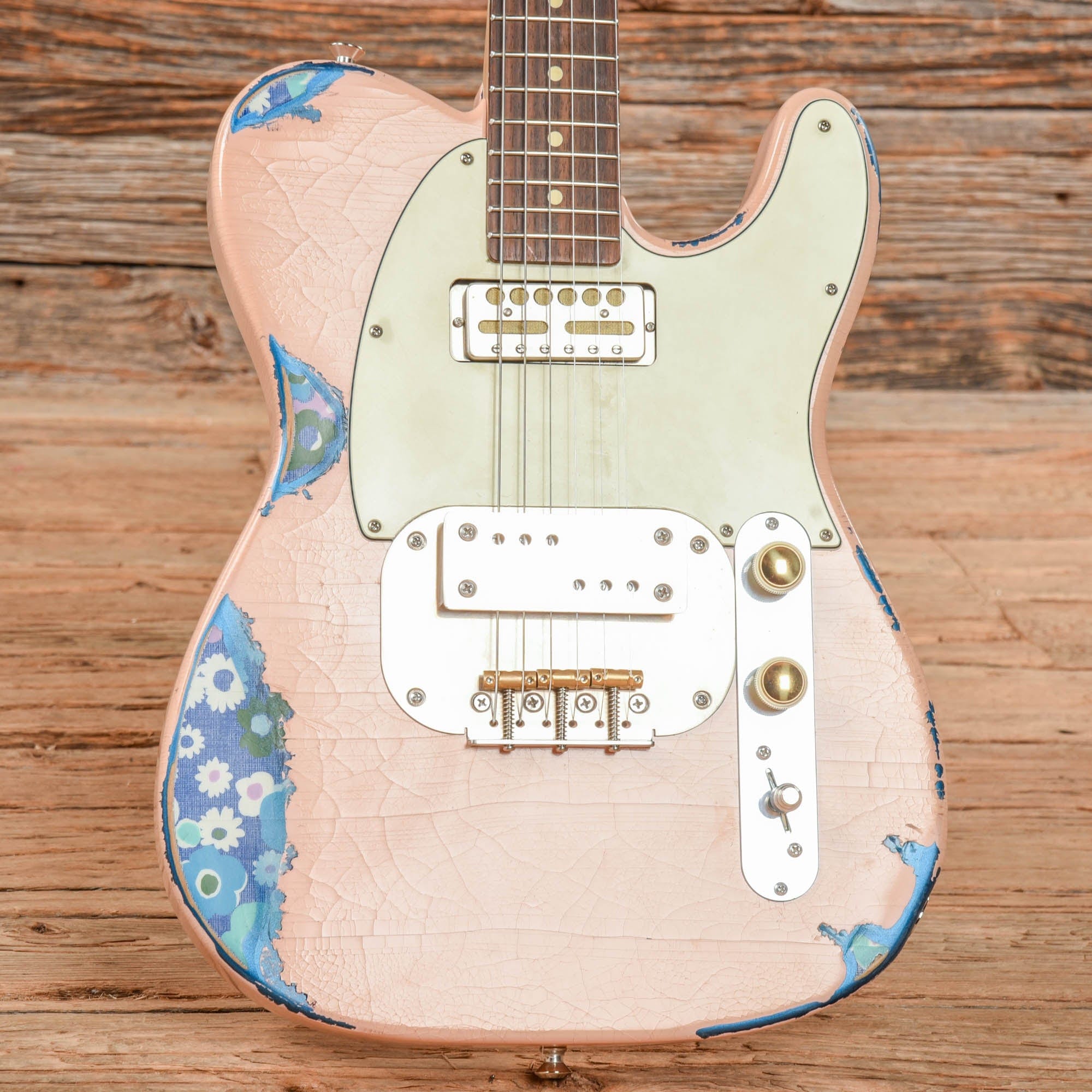 Waterslide "Coodercaster" T-Style Pink Over Flower 2020 – Chicago Music ...
