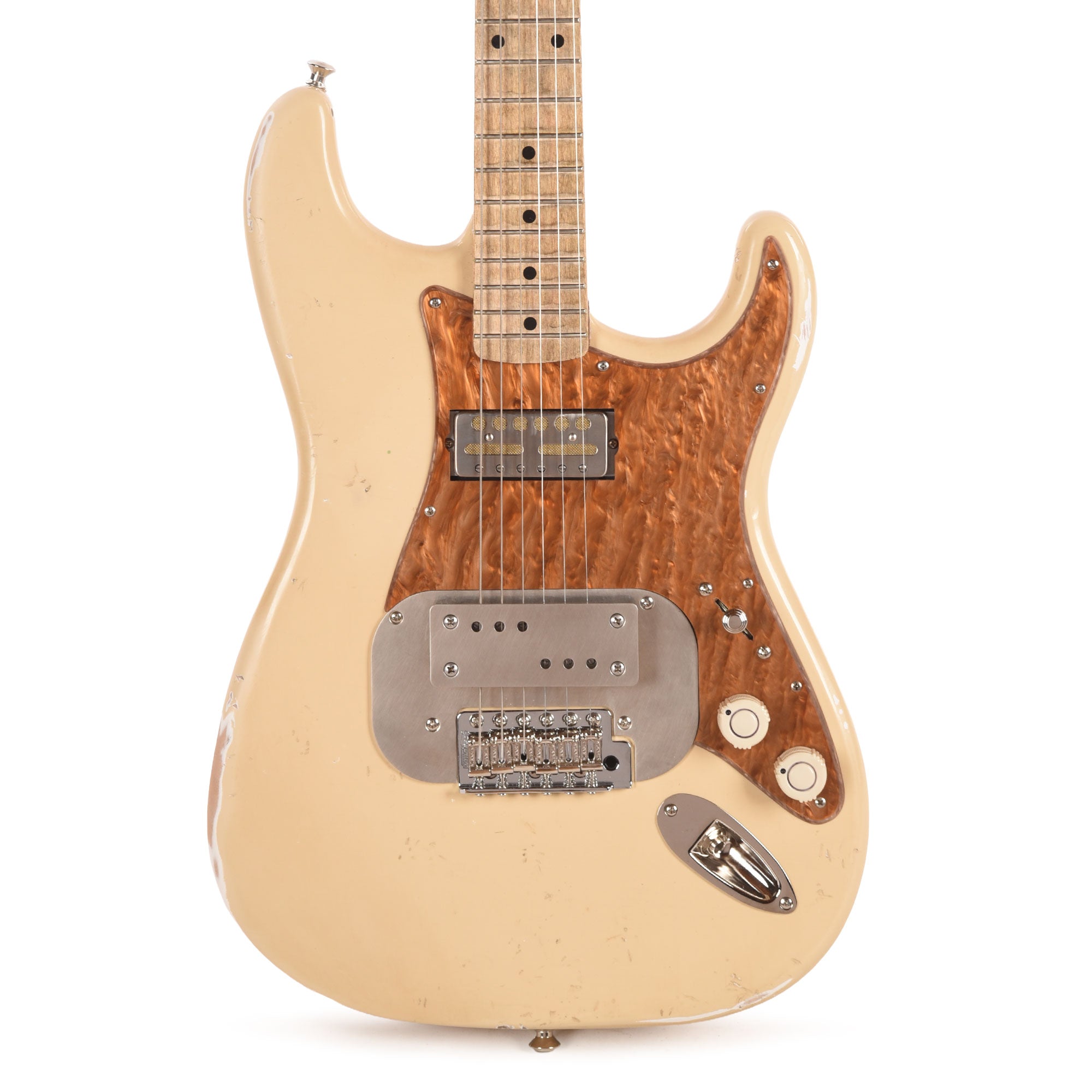 Waterslide S-Style Coodercaster Aged Blonde Nitro w/ Mojo Lap Steel ...