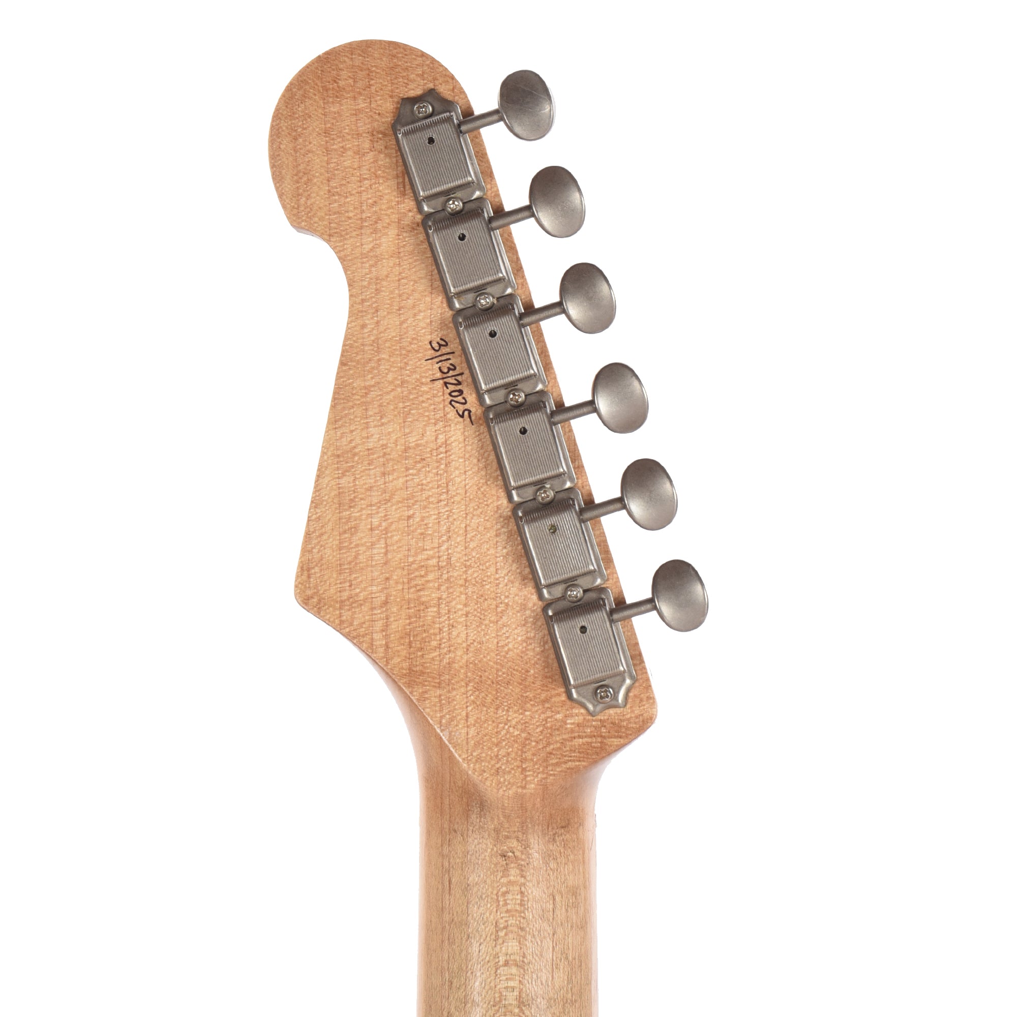 Waterslide S-Style Coodercaster Aged Nicotine Blonde w/Celluloid Pickg ...