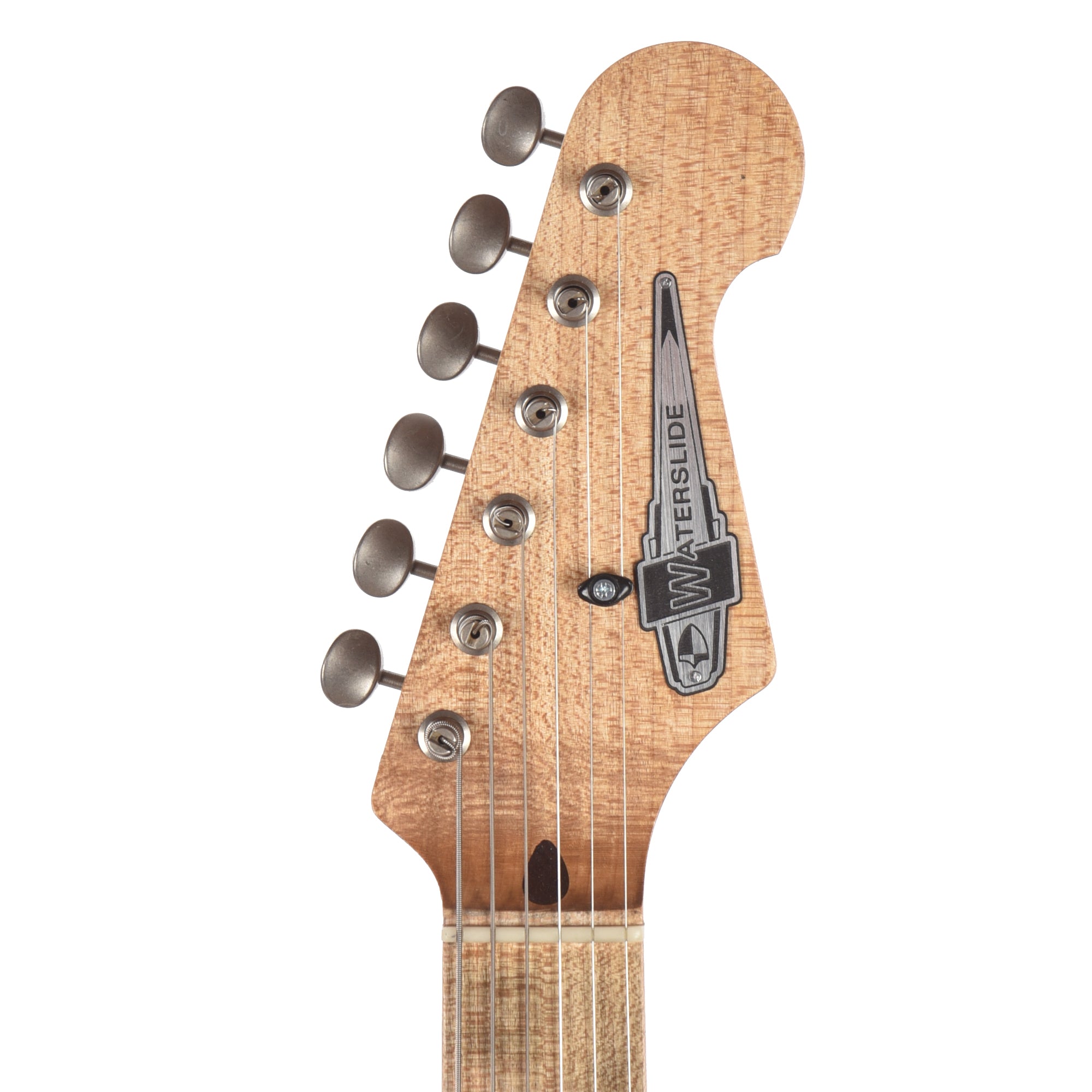 Waterslide S-Style Coodercaster Aged Nicotine Blonde w/Celluloid Pickg ...