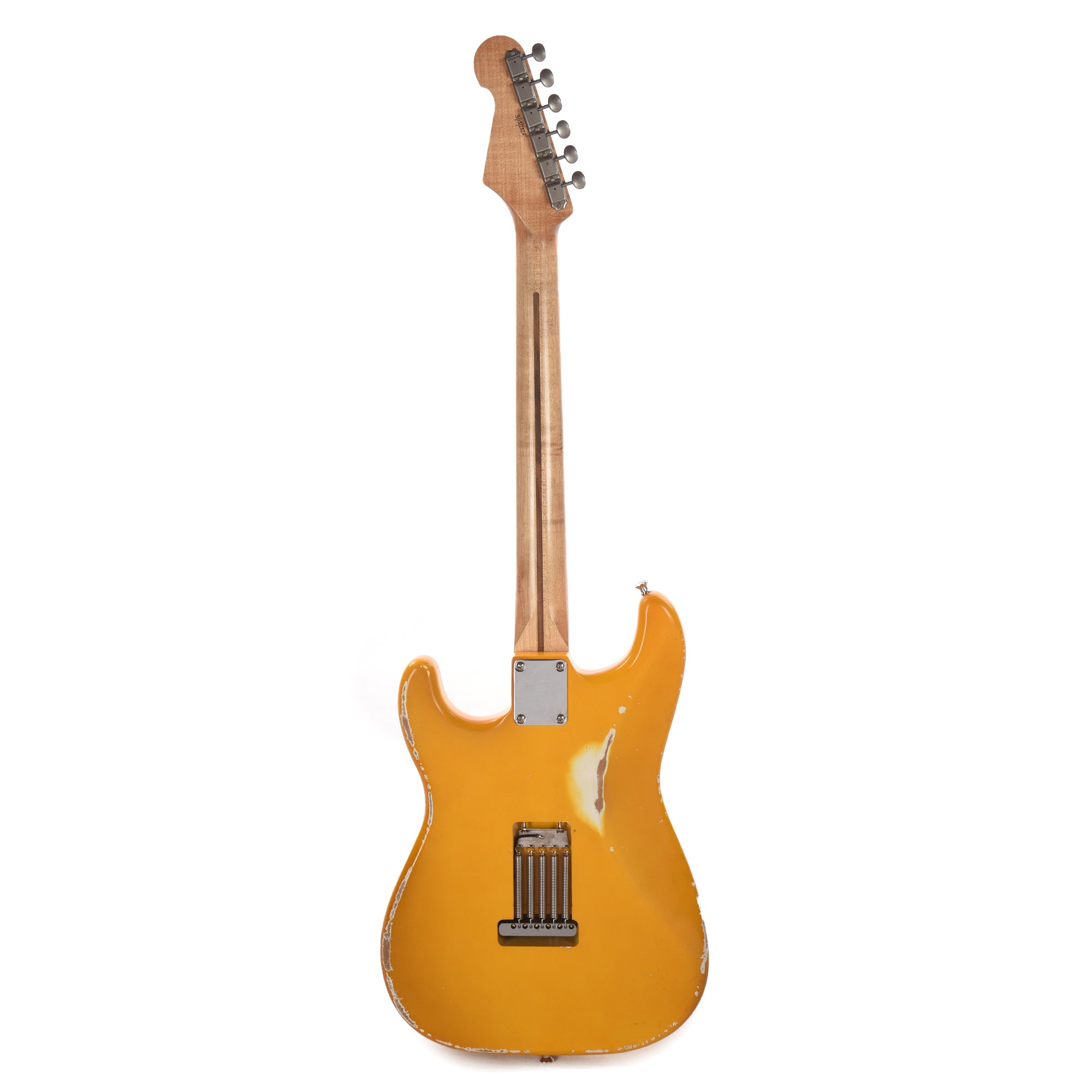 Waterslide S-Style Coodercaster Aged Nicotine Blonde w/Celluloid Pickg ...