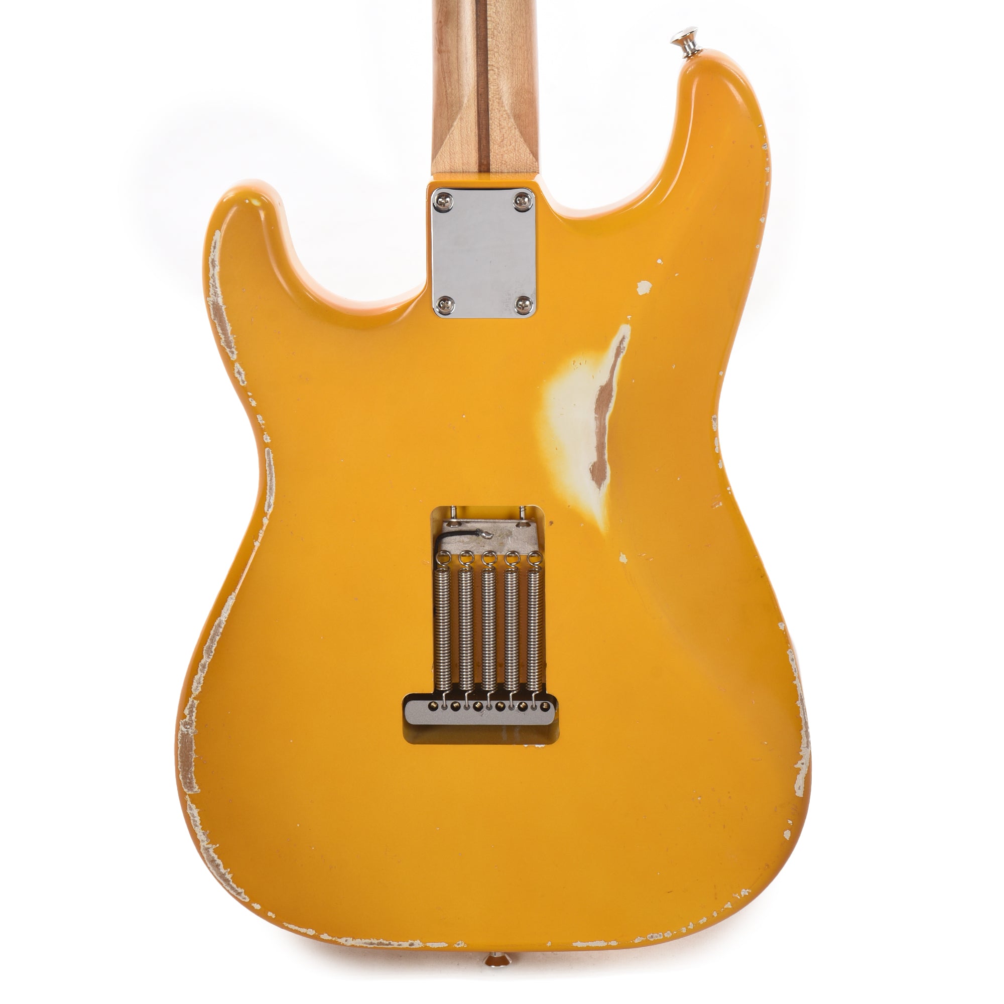 Waterslide S-Style Coodercaster Aged Nicotine Blonde w/Celluloid Pickg ...
