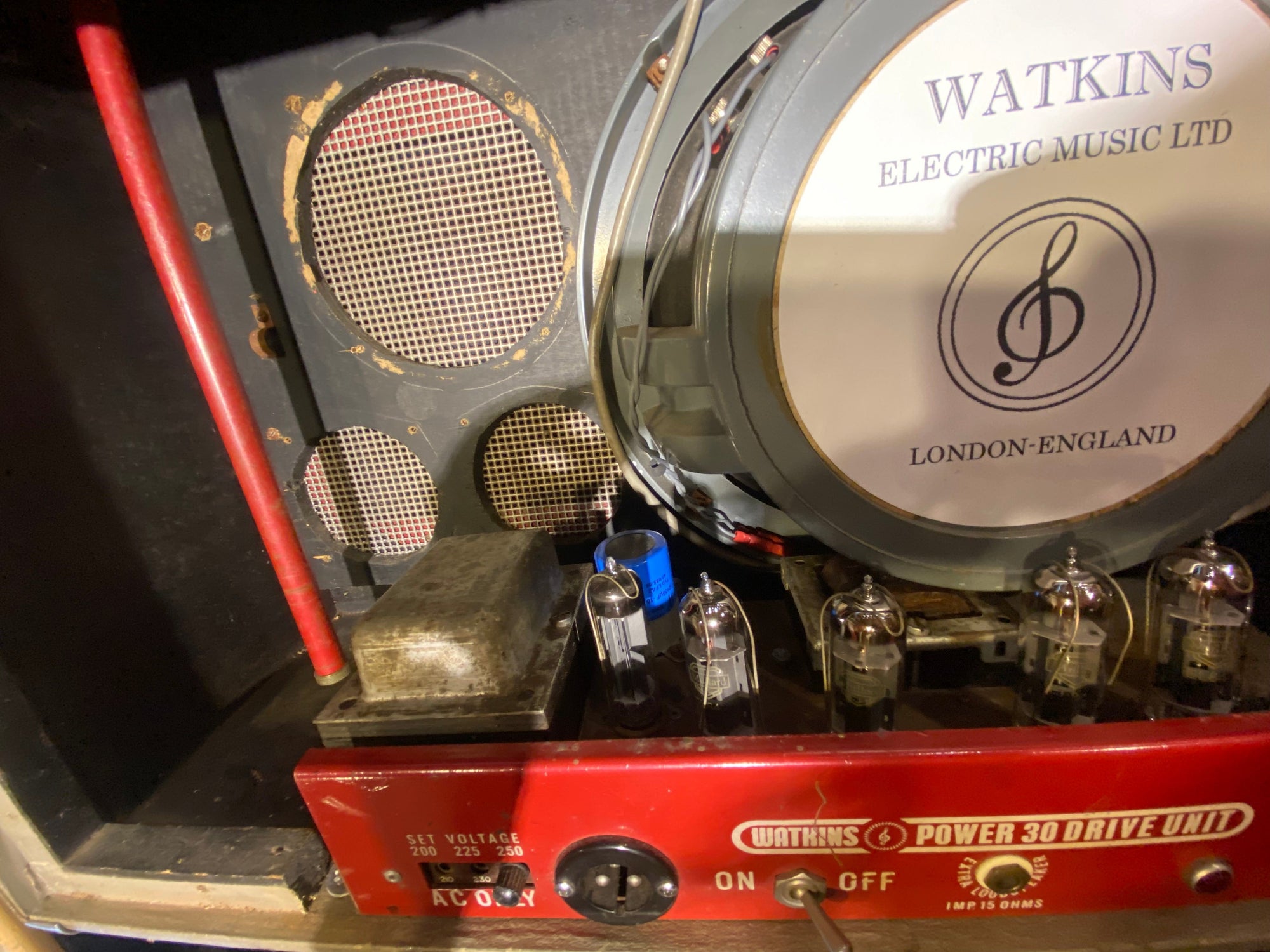 Watkins The Joker 25-Watt 1x12" Guitar Combo Amp w/ Road Case 1960s ...