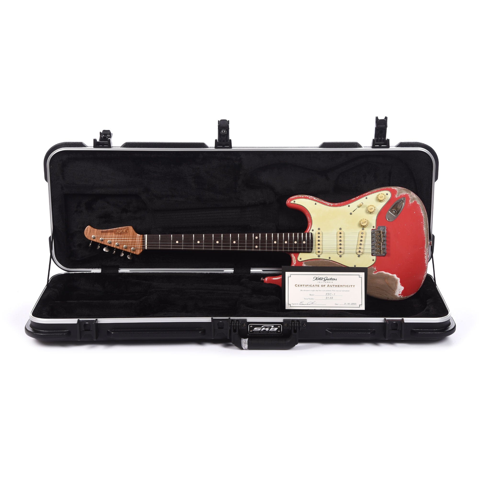 Xotic XSC-1 California Classic Super Heavy Aged Fiesta Red – Chicago ...