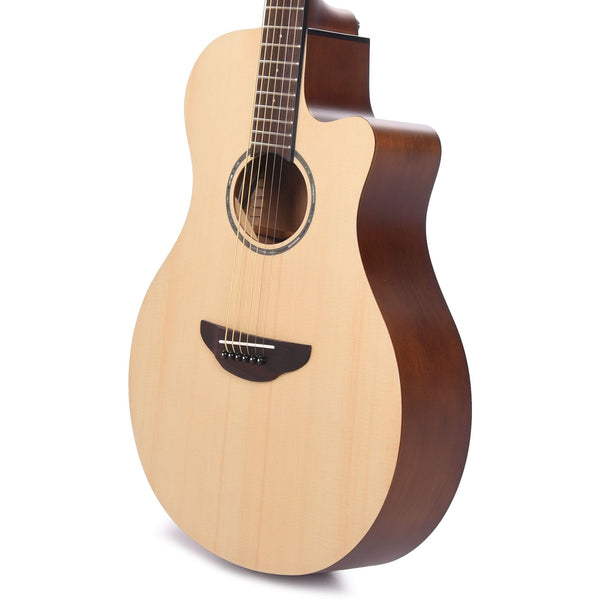Yamaha APX600M Thinline Acoustic/Electric Guitar Natural Satin ...