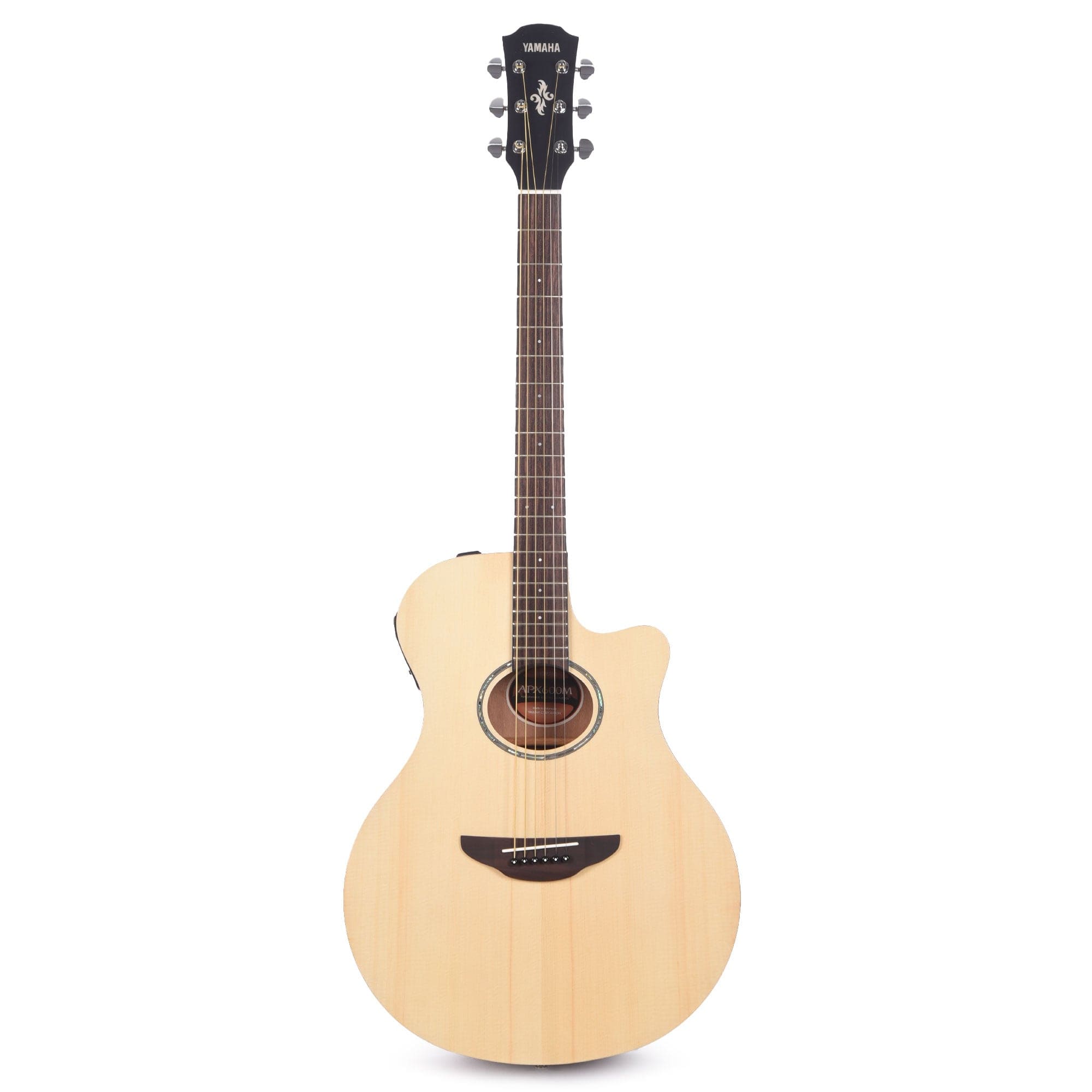 Yamaha APX600M Thinline Acoustic/Electric Guitar Natural Satin ...