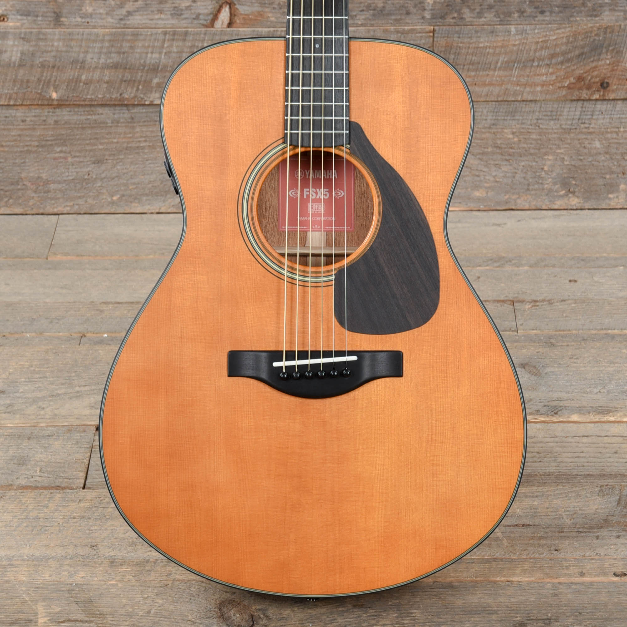 Yamaha Red Label FSX5 Natural w/Atmosfeel Pickup System – Chicago Music ...