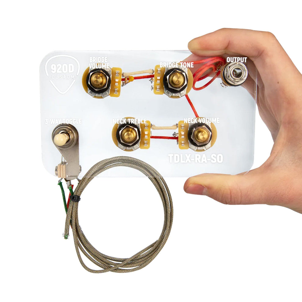 920D Custom TDLX-RA-SO '72 Deluxe Telecaster Wiring Harness Upgrade ...