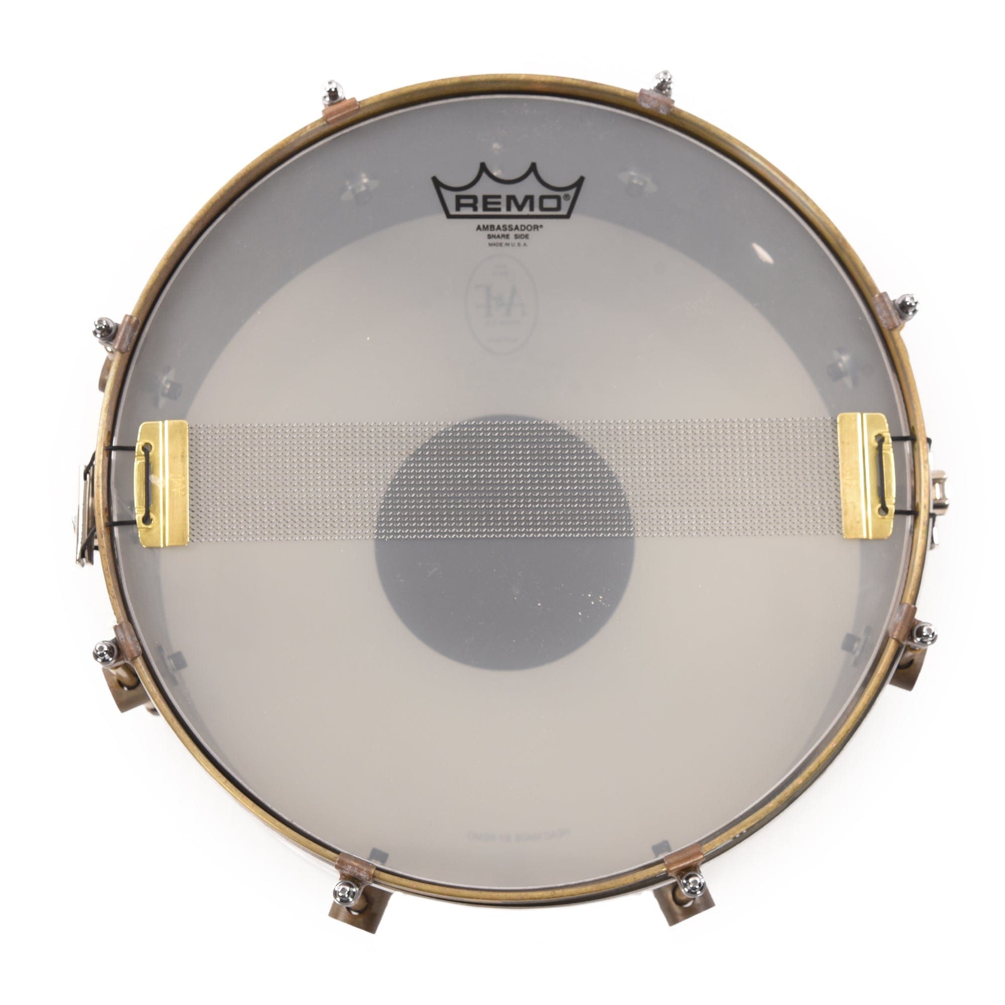 A&F Drum Co. 6.5x13 Raw Steel 8-Lug Snare Drum – Chicago Music Exchange
