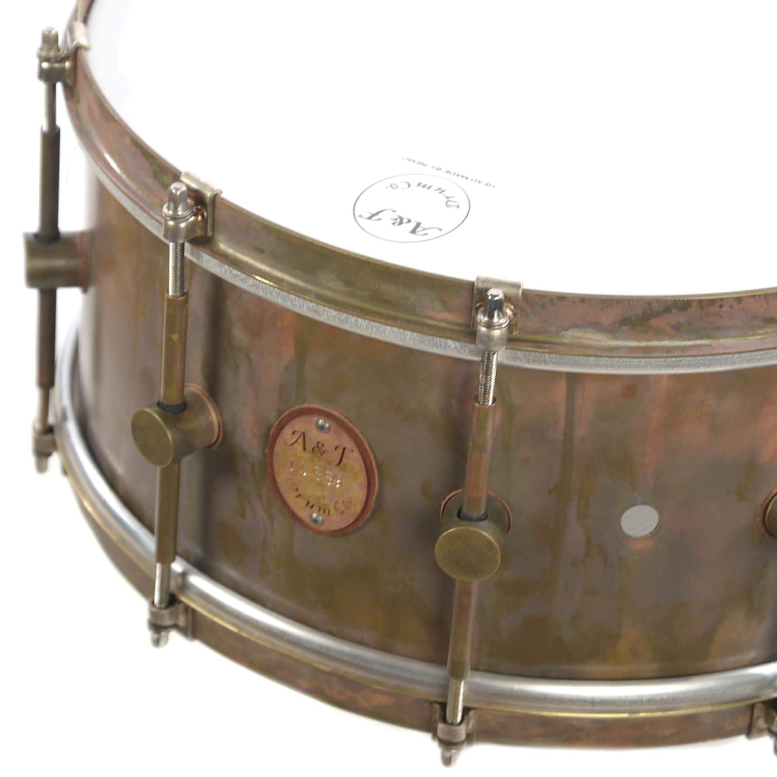A&F Drum Co. 6.5x14 Raw Brass Snare Drum – Chicago Music Exchange