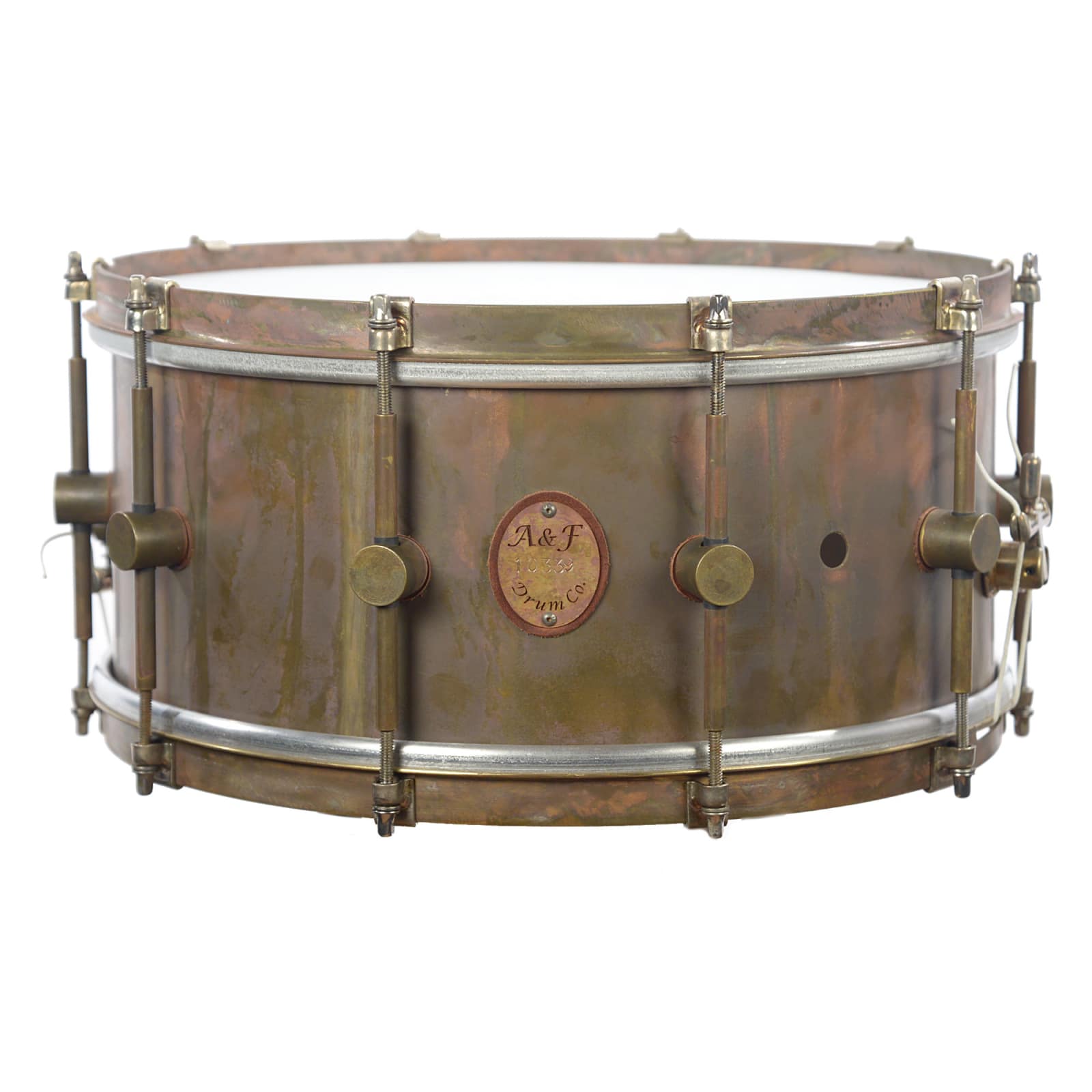 A&F Drum Co. 6.5x14 Raw Brass Snare Drum – Chicago Music Exchange
