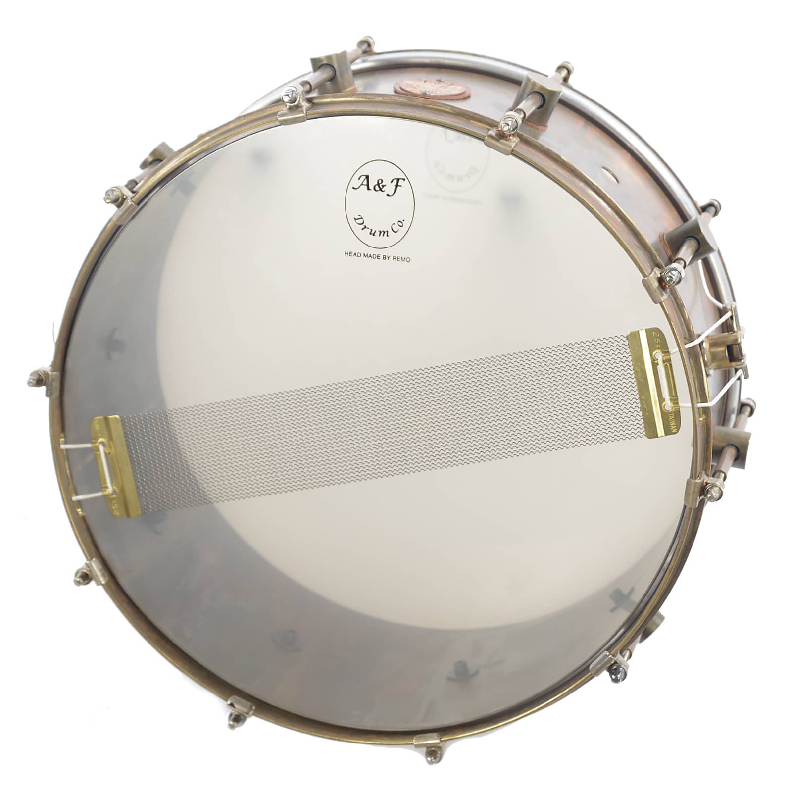 A&F Drum Co. 6.5x14 Raw Brass Snare Drum – Chicago Music Exchange