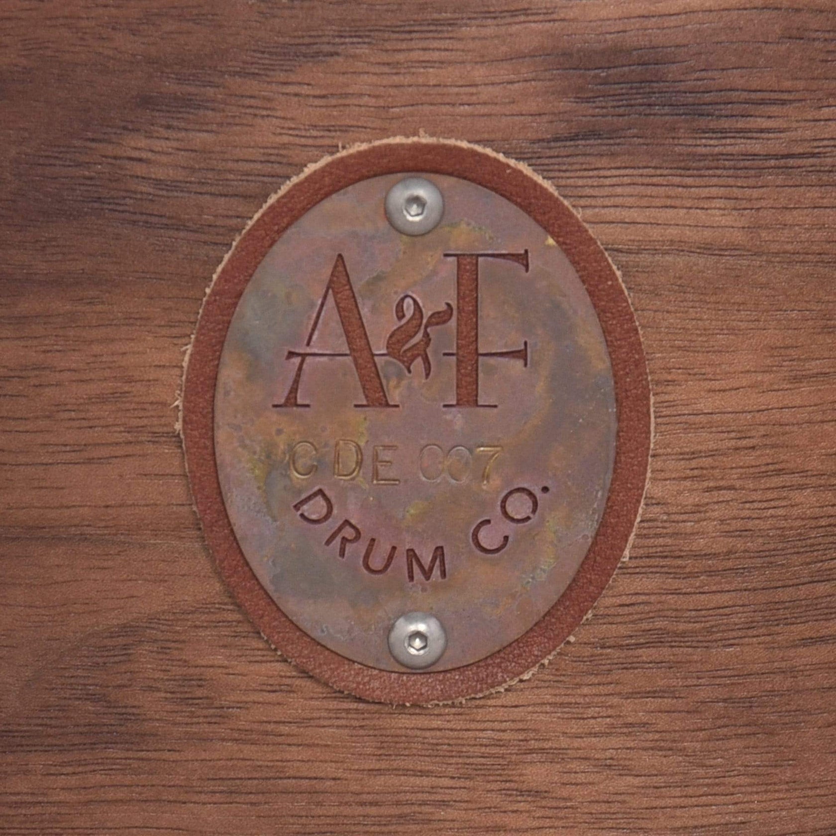 A&F Drum Co. 7x14 Walnut Club 10-Lug Snare Drum (CDE Exclusive ...