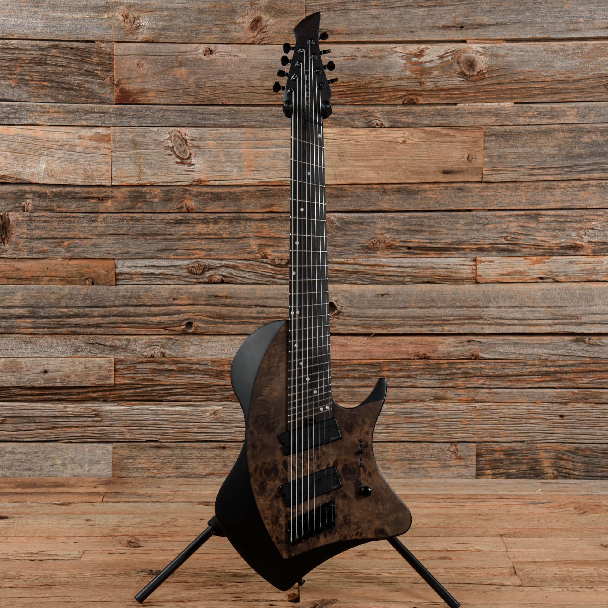 Abasi Larada Legion 8 Charcoal Burl 2021 – Chicago Music Exchange
