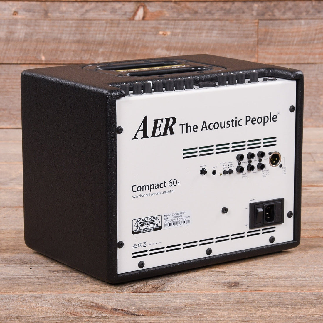 AER Compact 60 60W 1x8 Acoustic Guitar Combo Amp Black – Chicago Music ...