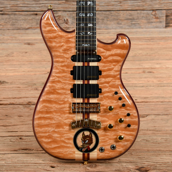 Alembic Further FLG6 Quilted Maple Natural 2016 – Chicago Music Exchange