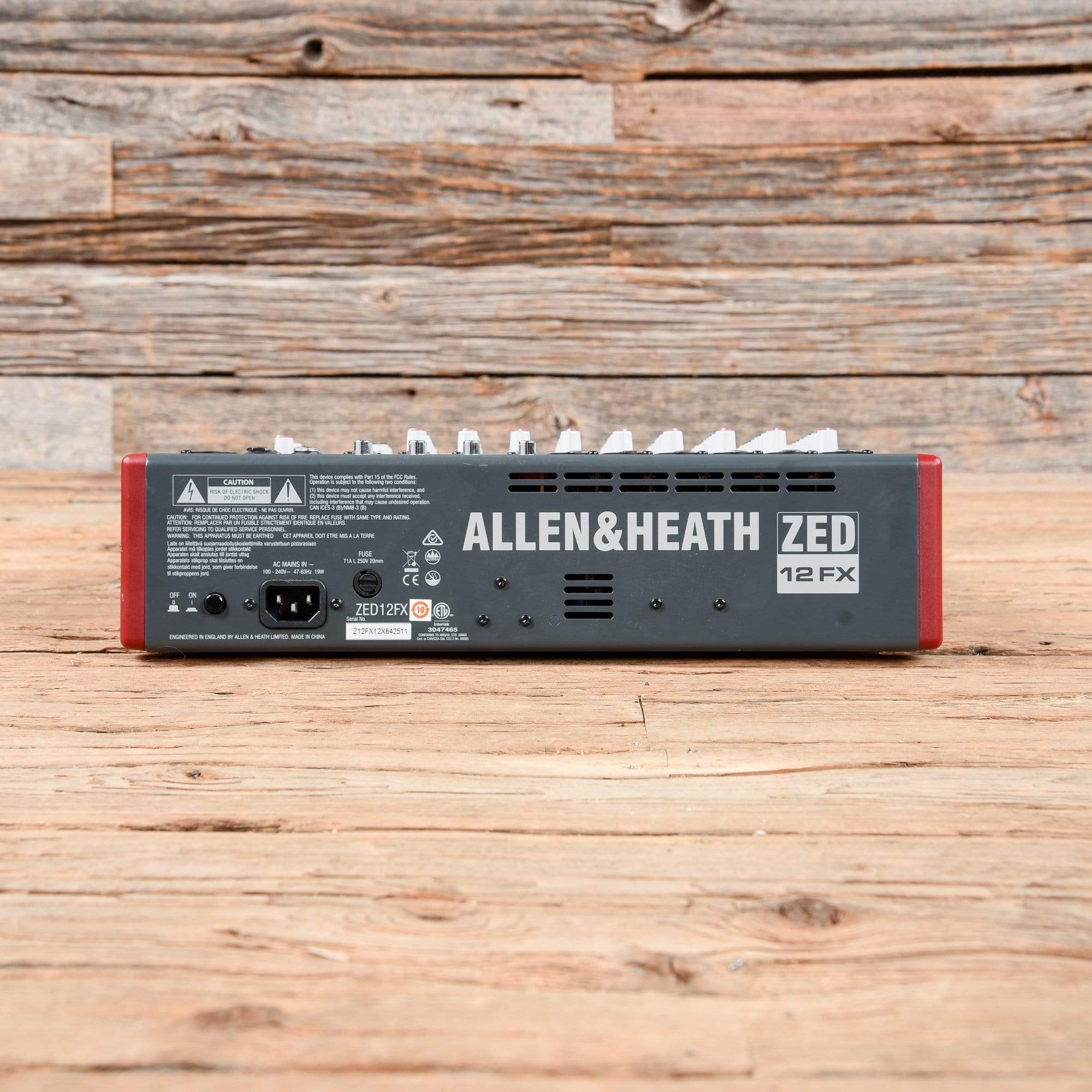 Allen & Heath ZED-12FX – Chicago Music Exchange