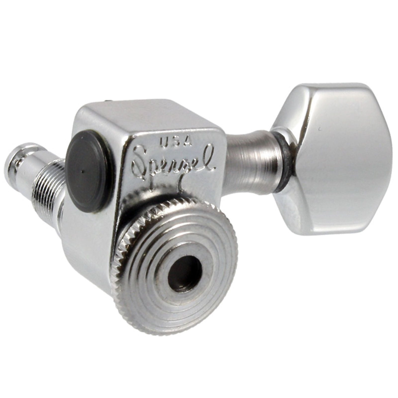 Allparts Sperzel 6-in-line Chrome Locking Tuners – Chicago Music Exchange