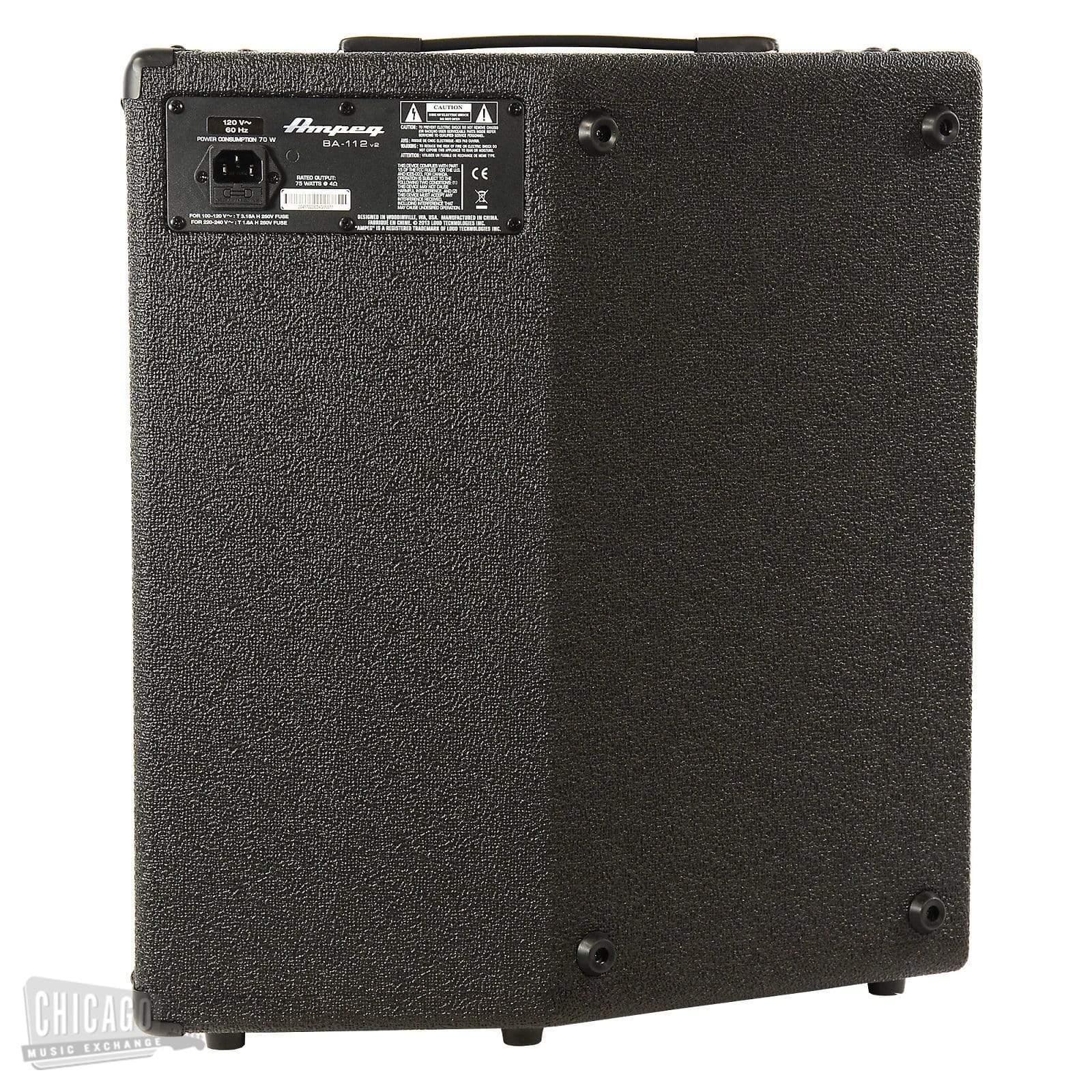 Ampeg BA-112 75W 1x12 Bass Combo Amplifier – Chicago Music Exchange