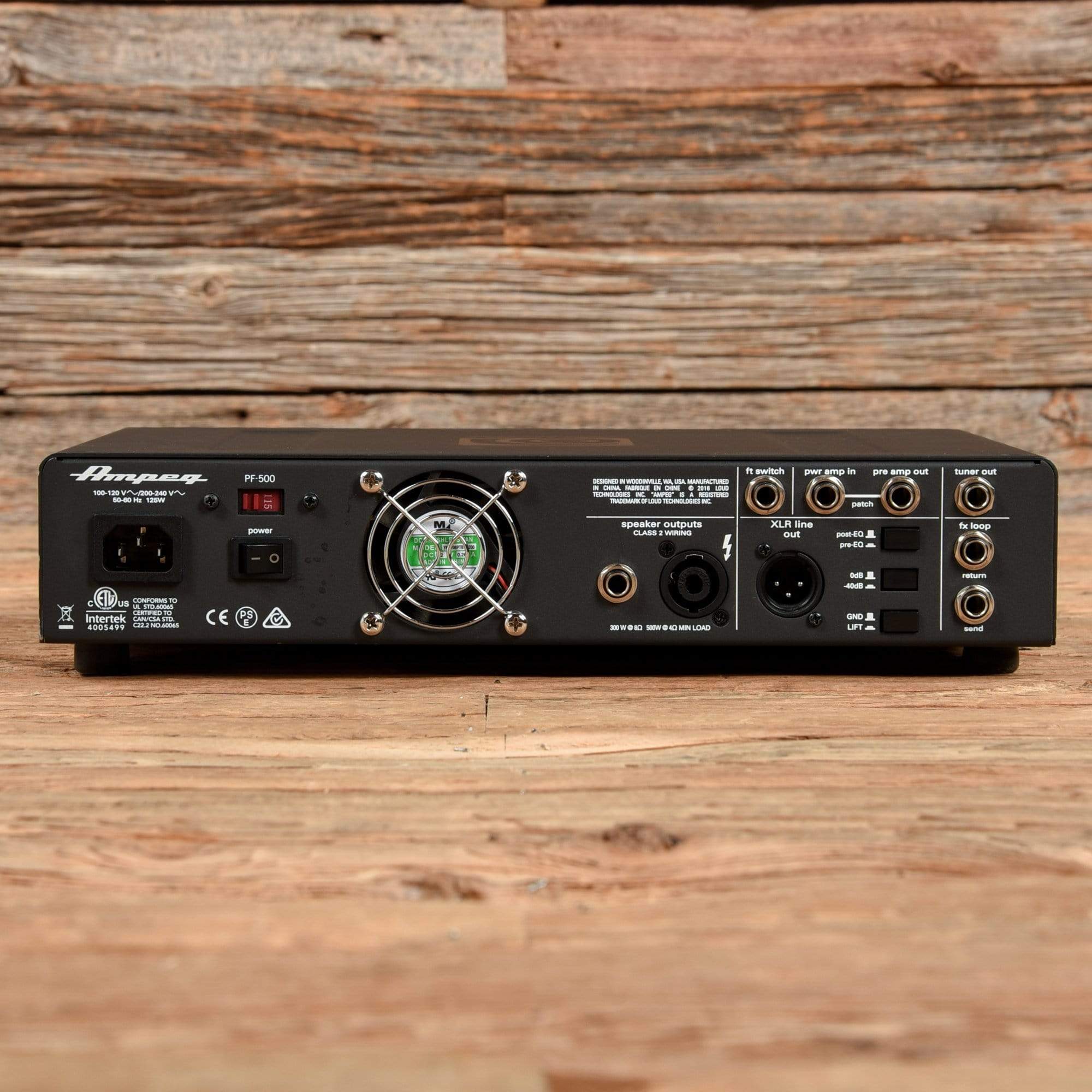 Ampeg PF-500 Portaflex 500-Watt Bass Amp Head – Chicago Music Exchange