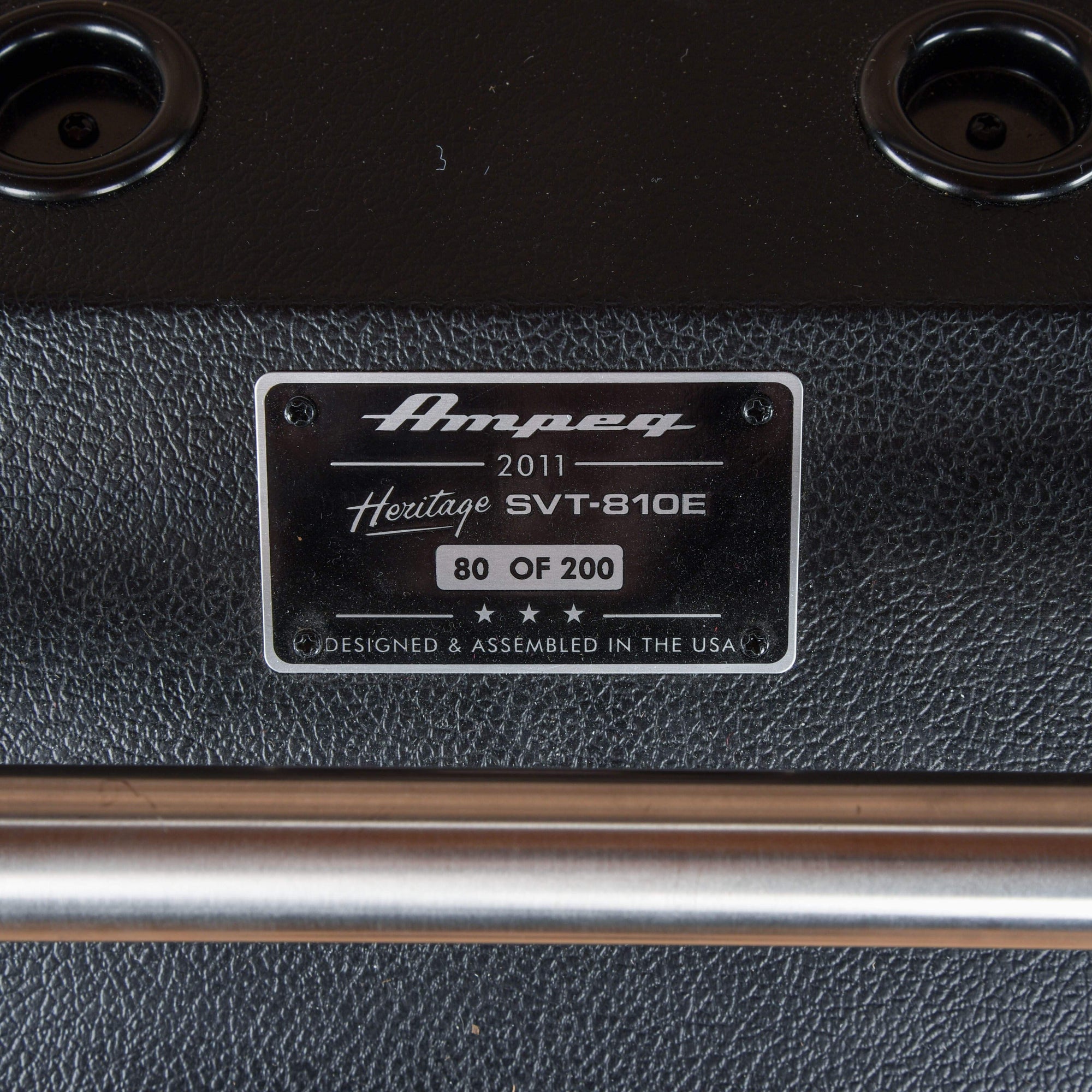 Ampeg SVT-810E Heritage Series 8x10 Bass Cabinet – Chicago Music Exchange
